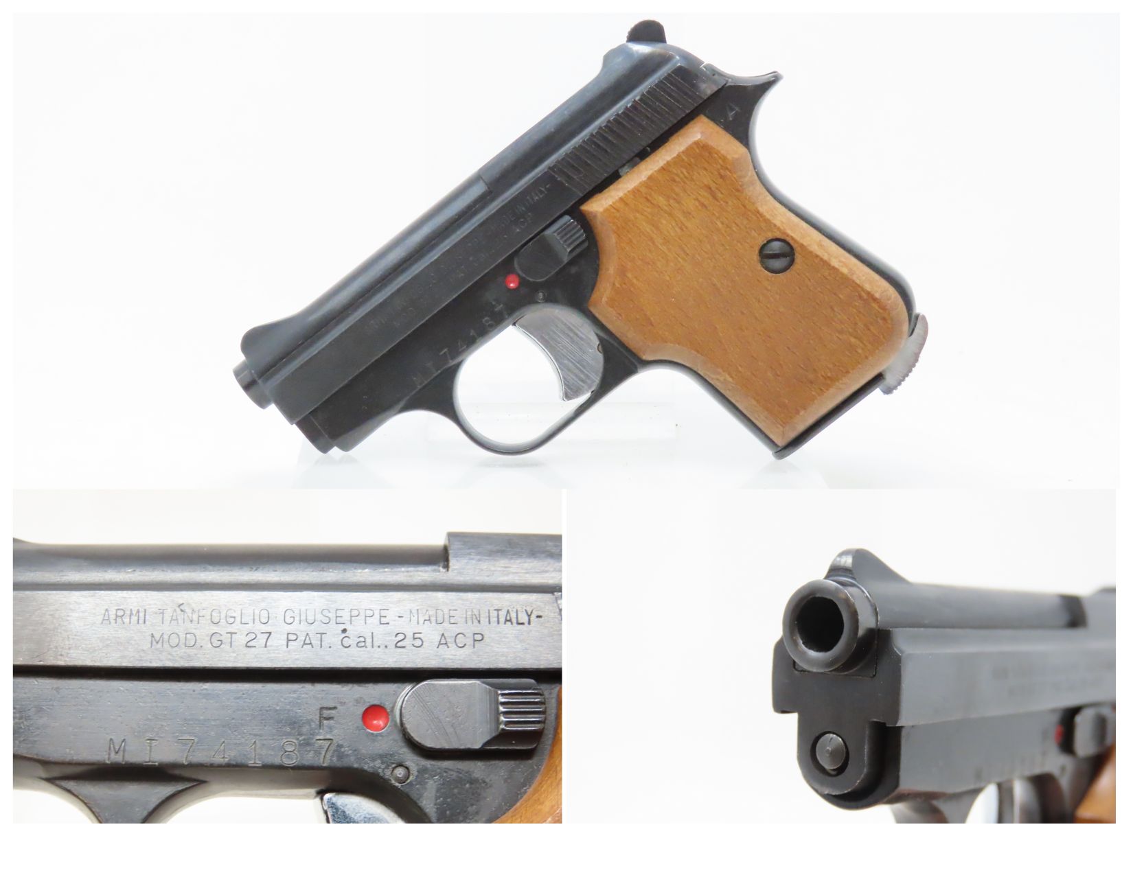 Tanfoglio Model GT 27 Pistol 1.25.22 C&RAntique001 | Ancestry Guns