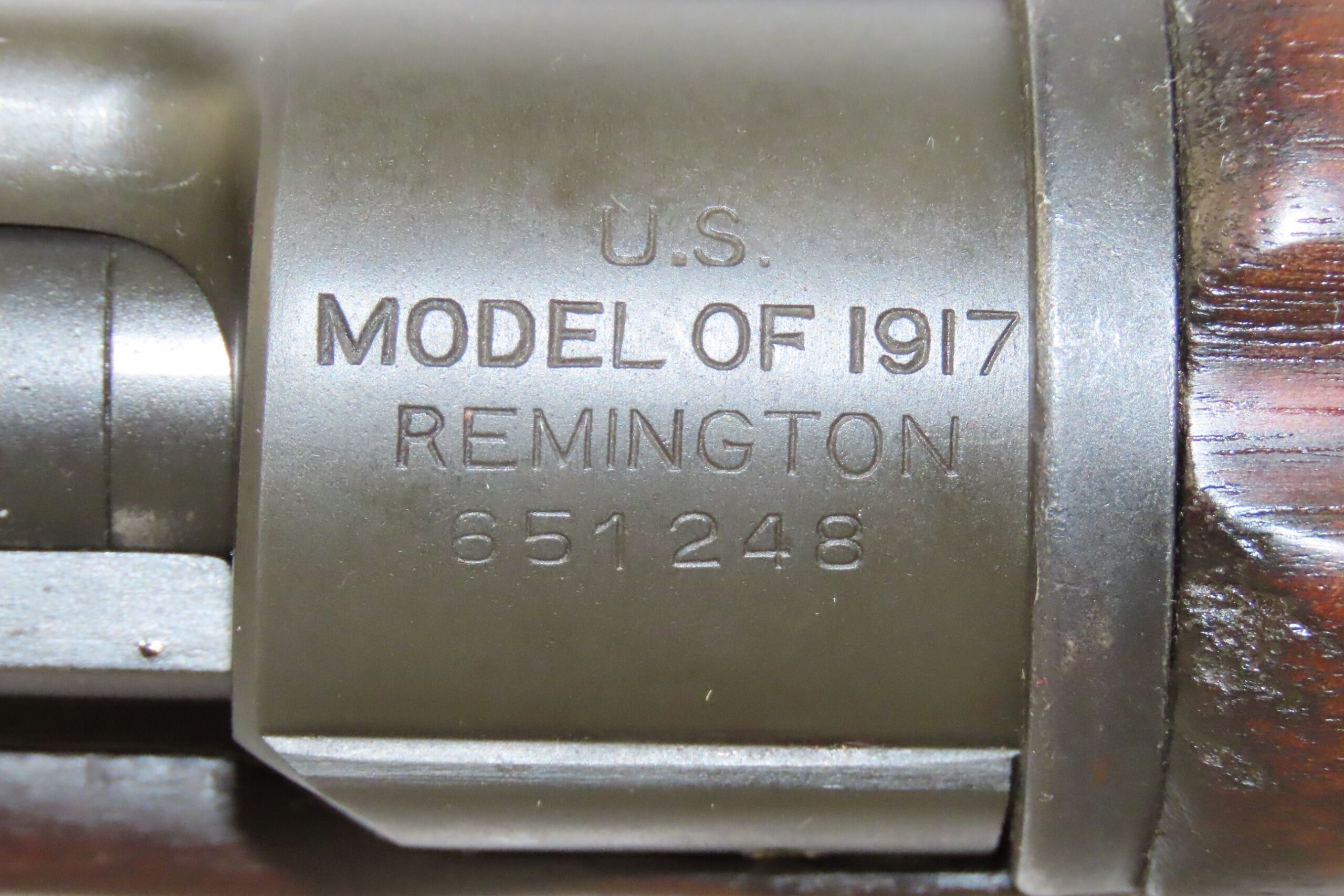 U.S. Remington Model 1917 Rifle C&RAntique009 | Ancestry Guns