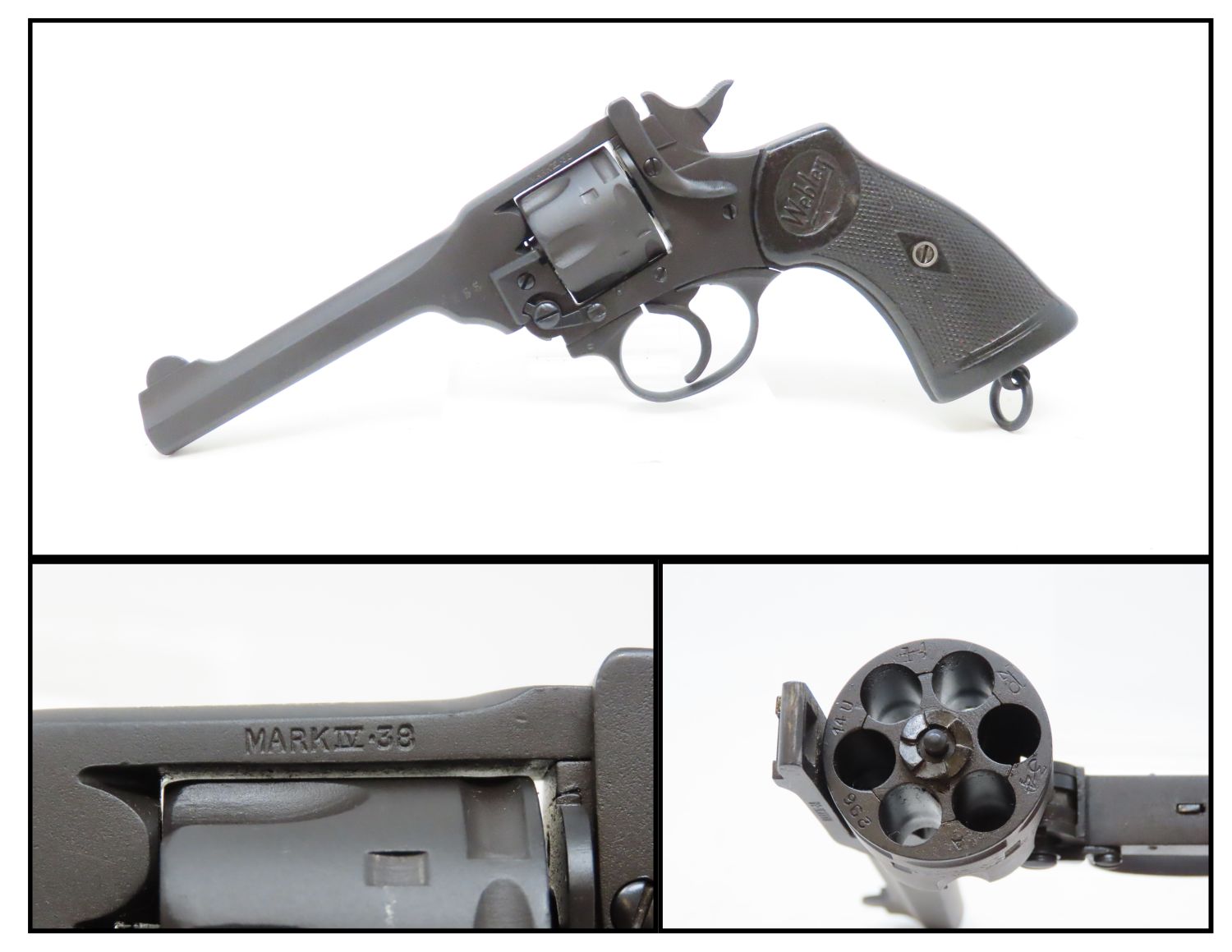 Webley & Scott Mk. IV Revolver 8.4.21 C&R Antique 001 | Ancestry Guns
