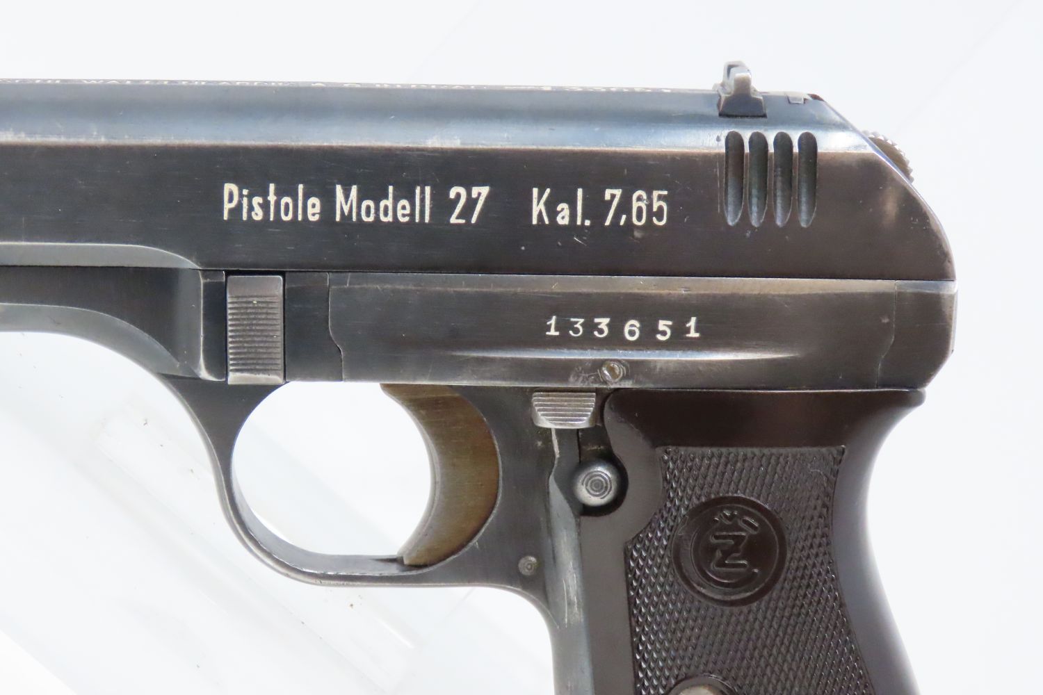 World War II CZ Model 27 Pistol 8.4.21 C&R Antique 004 | Ancestry Guns