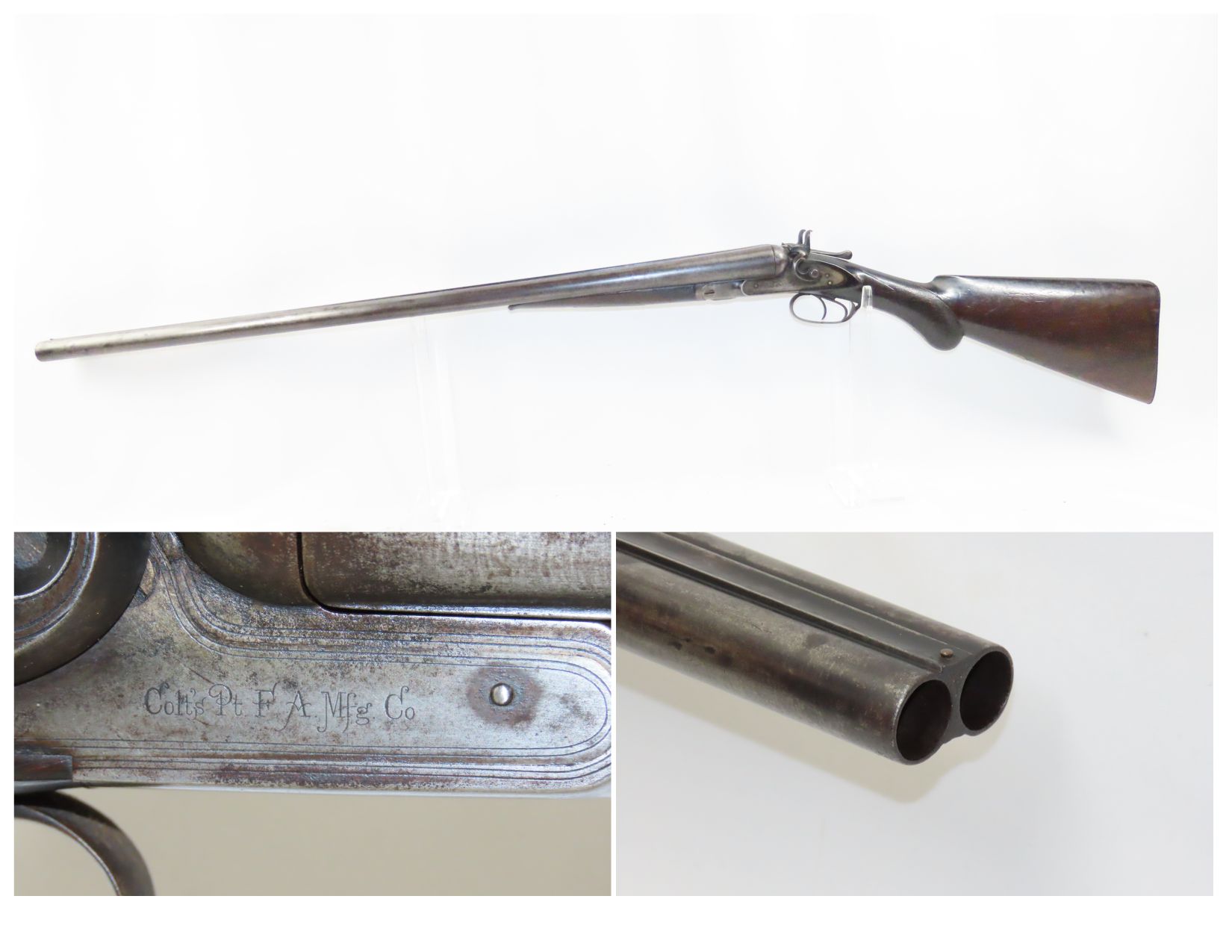 Colt 10 Gauge Model 1878 Shotgun 2.1.22 C&RAntique001 | Ancestry Guns