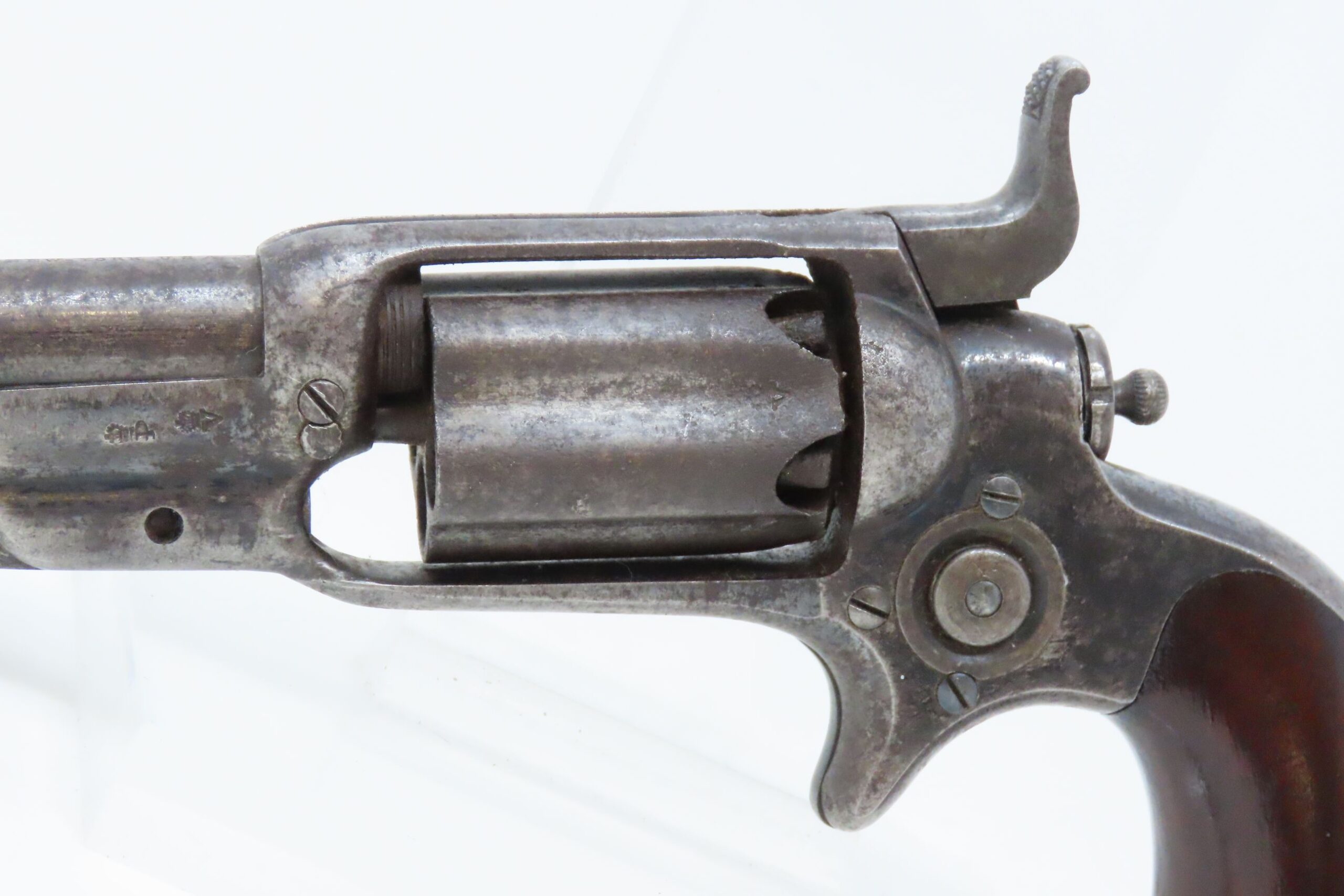 Colt Model 1855 Side Hammer Root Pocket Revolver 2.3.21 C&RAntique017 ...