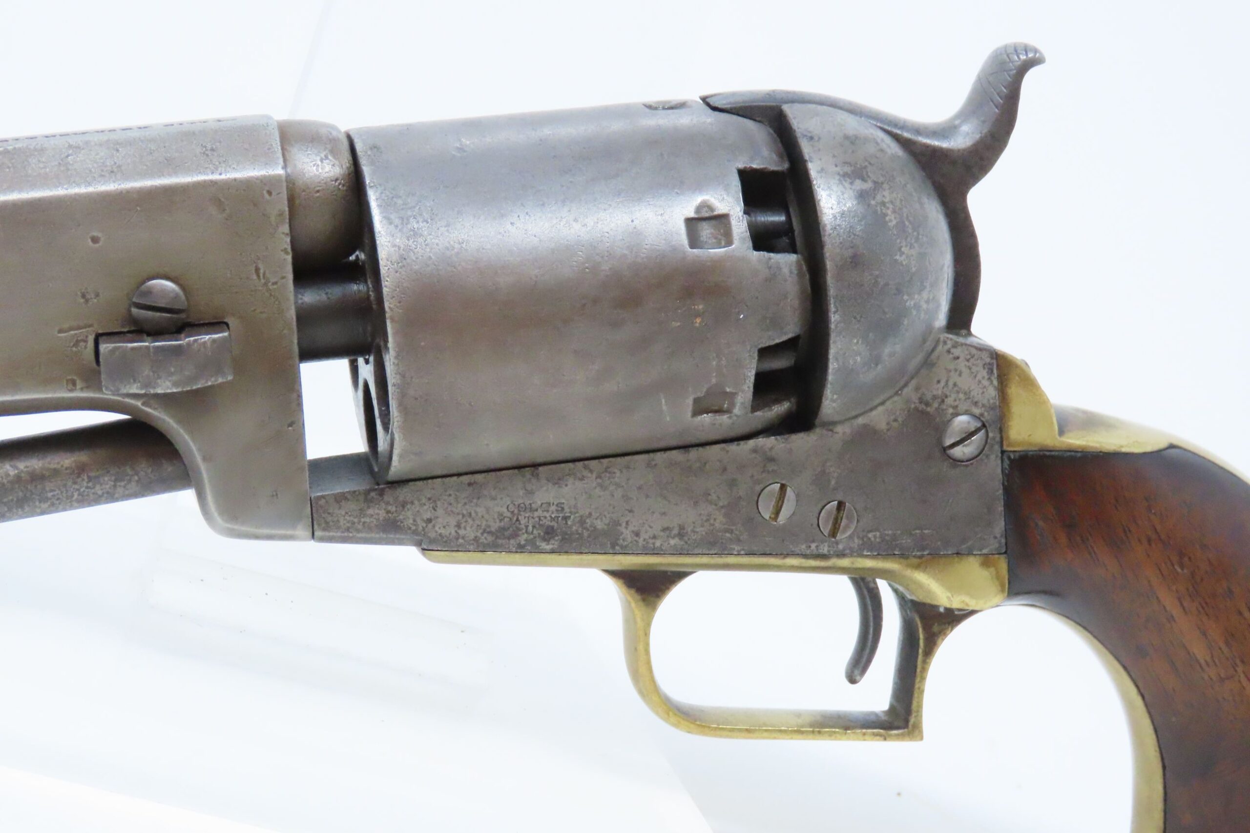 Colt Second Model Dragoon Percussion Revolver 12.3.21 C&RAntique004 ...