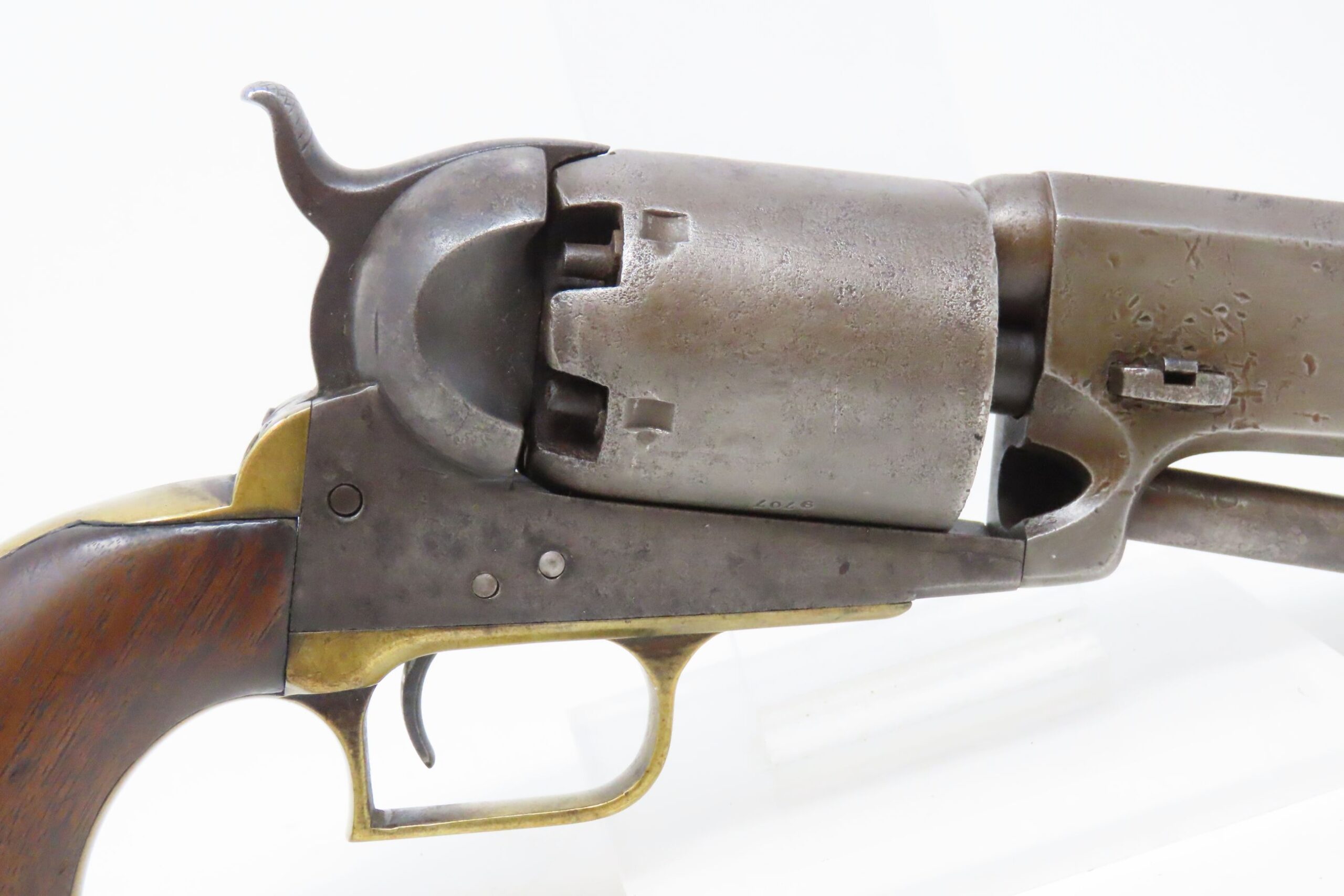 Colt Second Model Dragoon Percussion Revolver 12.3.21 C&RAntique017 ...