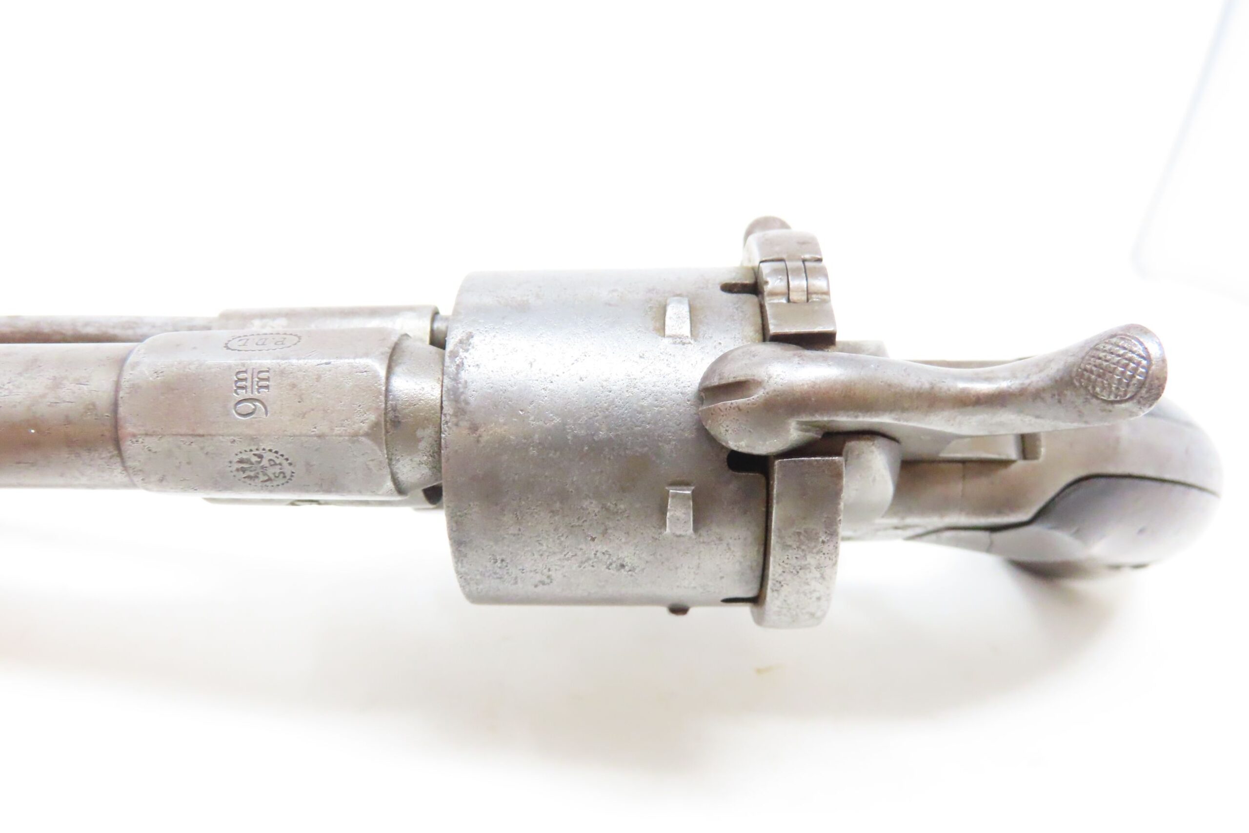 Engraved Belgian Double Action Revolver 1.13.22 C&RAntique009 ...