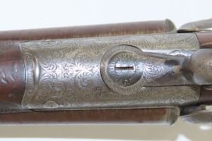 Engraved Wiggenhauser & Sohn Back Action Pinfire Double Barrel Shotgun ...