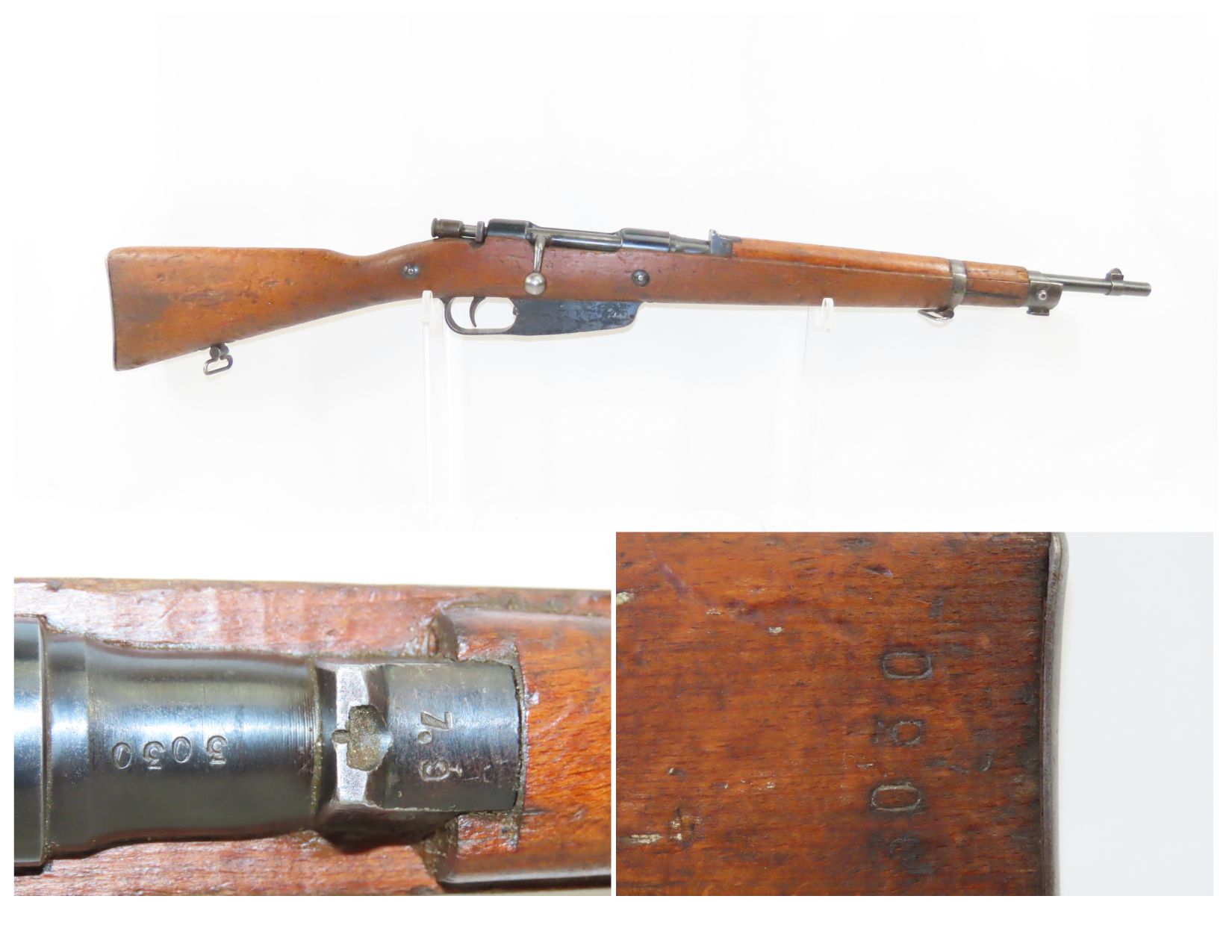 Italian Carcano Model 1938 Short Rifle 2.8.22 C&RAntique001 | Ancestry Guns