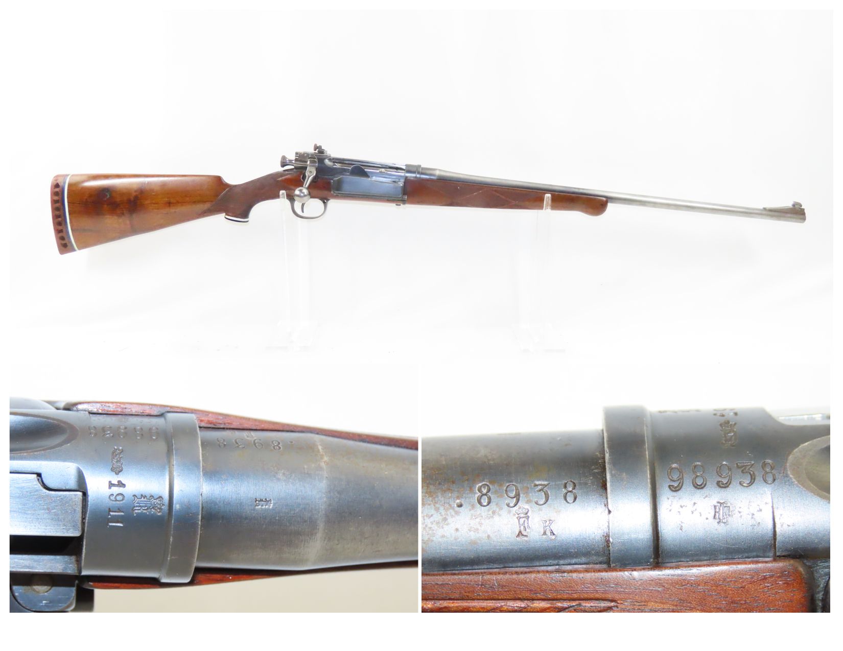 Norwegian Model 1894 Krag Jorgensen Rifle 3.17.22 C&RAntique001 ...