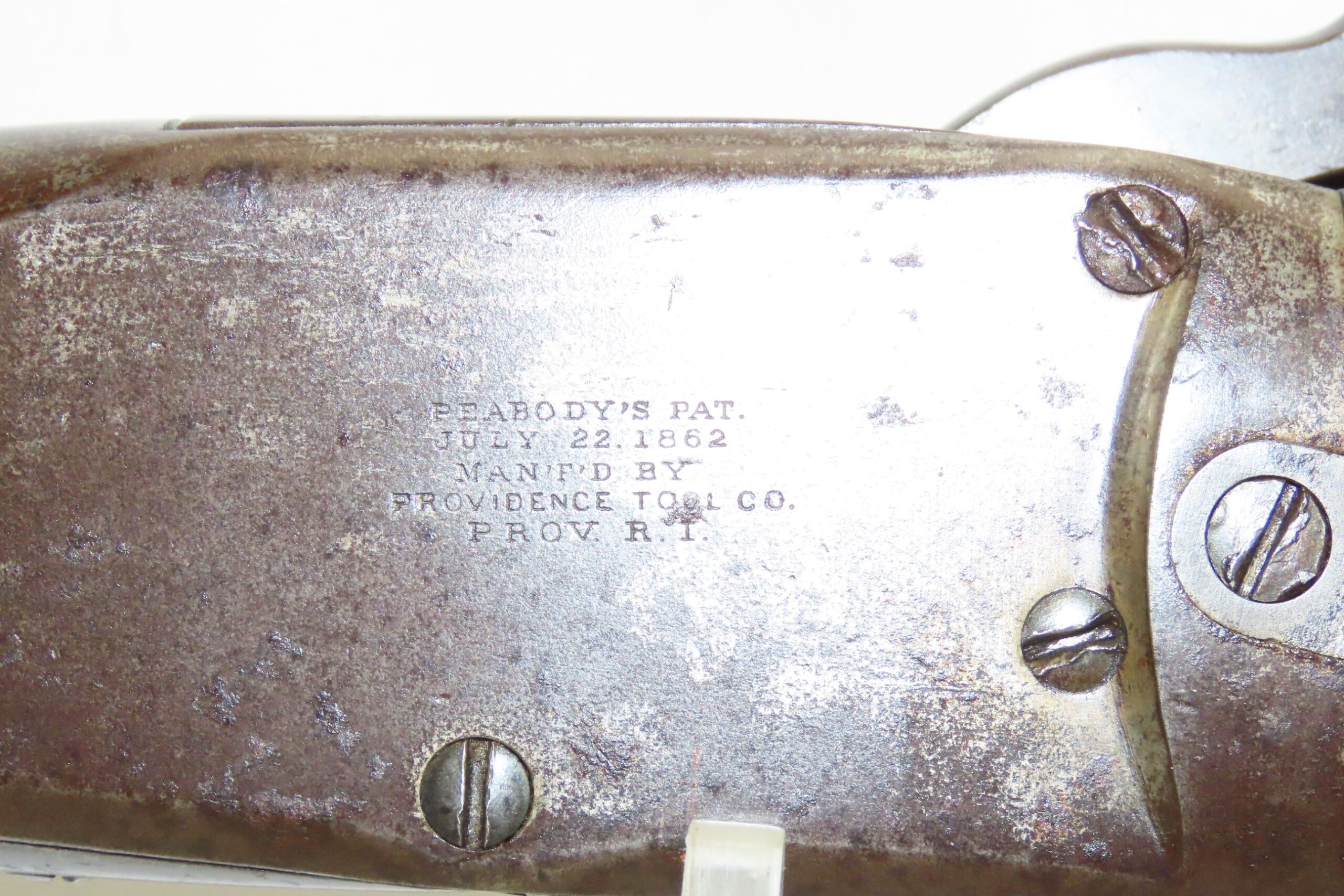 Providence Tool Co. Connecticut Militia Peabody Breech Loading Rifle 11 ...