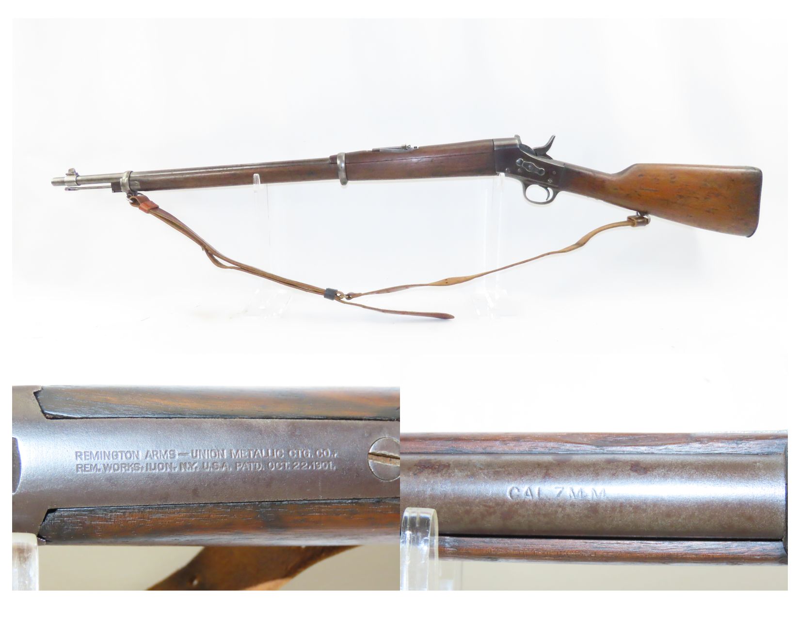 Remington UMC Model 1910 Rolling Block Rifle 11.10.21 C&RAntique001 ...