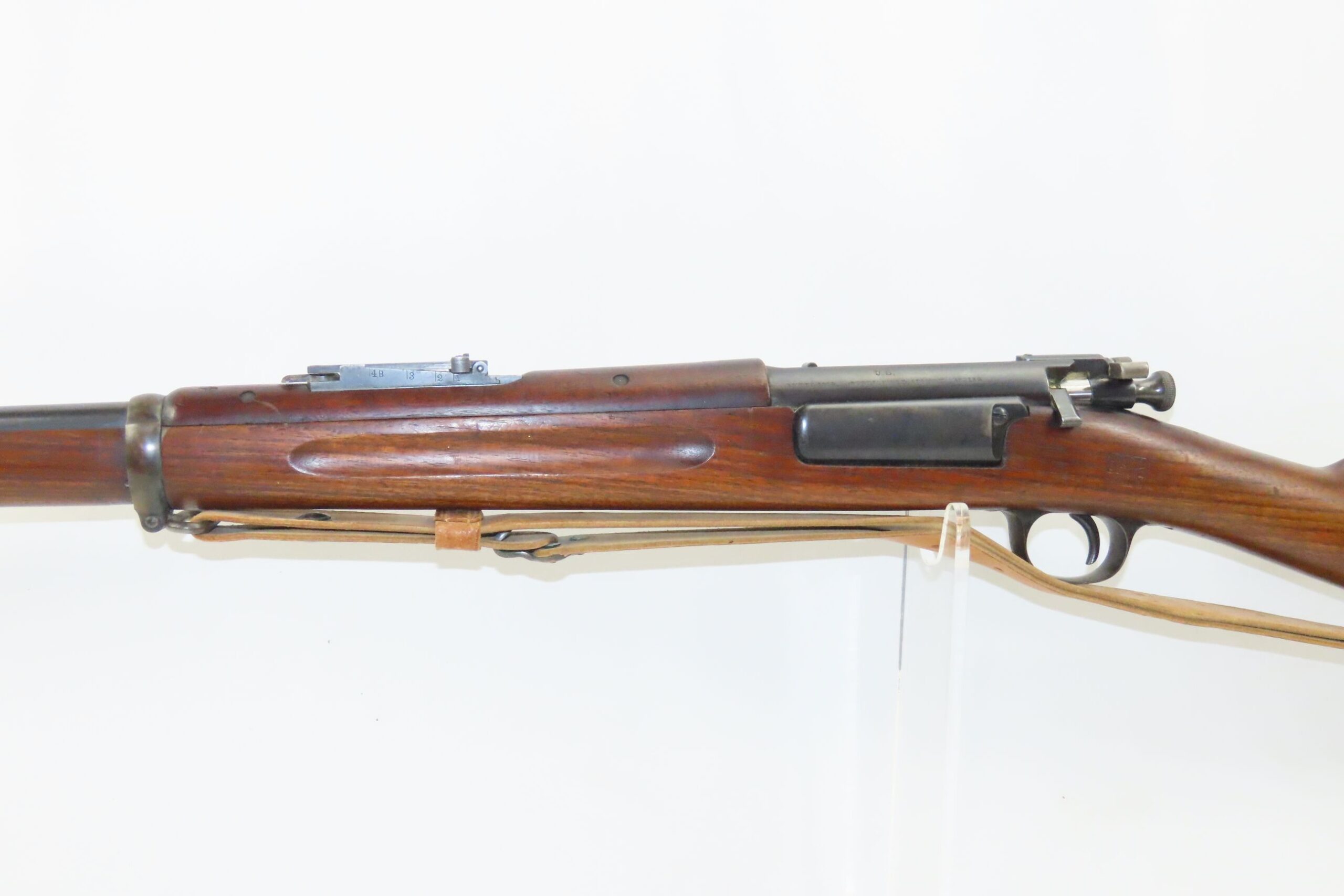 U.S. Springfield Krag Jorgensen Model 1898 Bolt Action Rifle 3.22.22 C ...