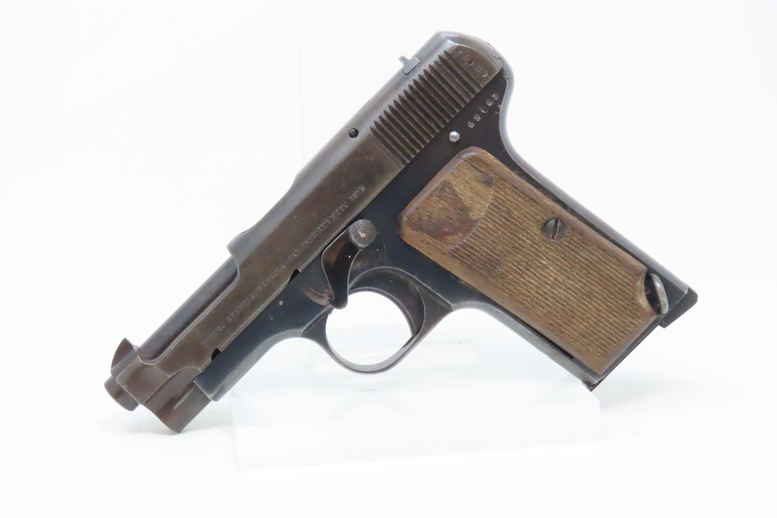 italian Beretta Model 1915 Pistol 11.5.21 C&RAntique002 | Ancestry Guns