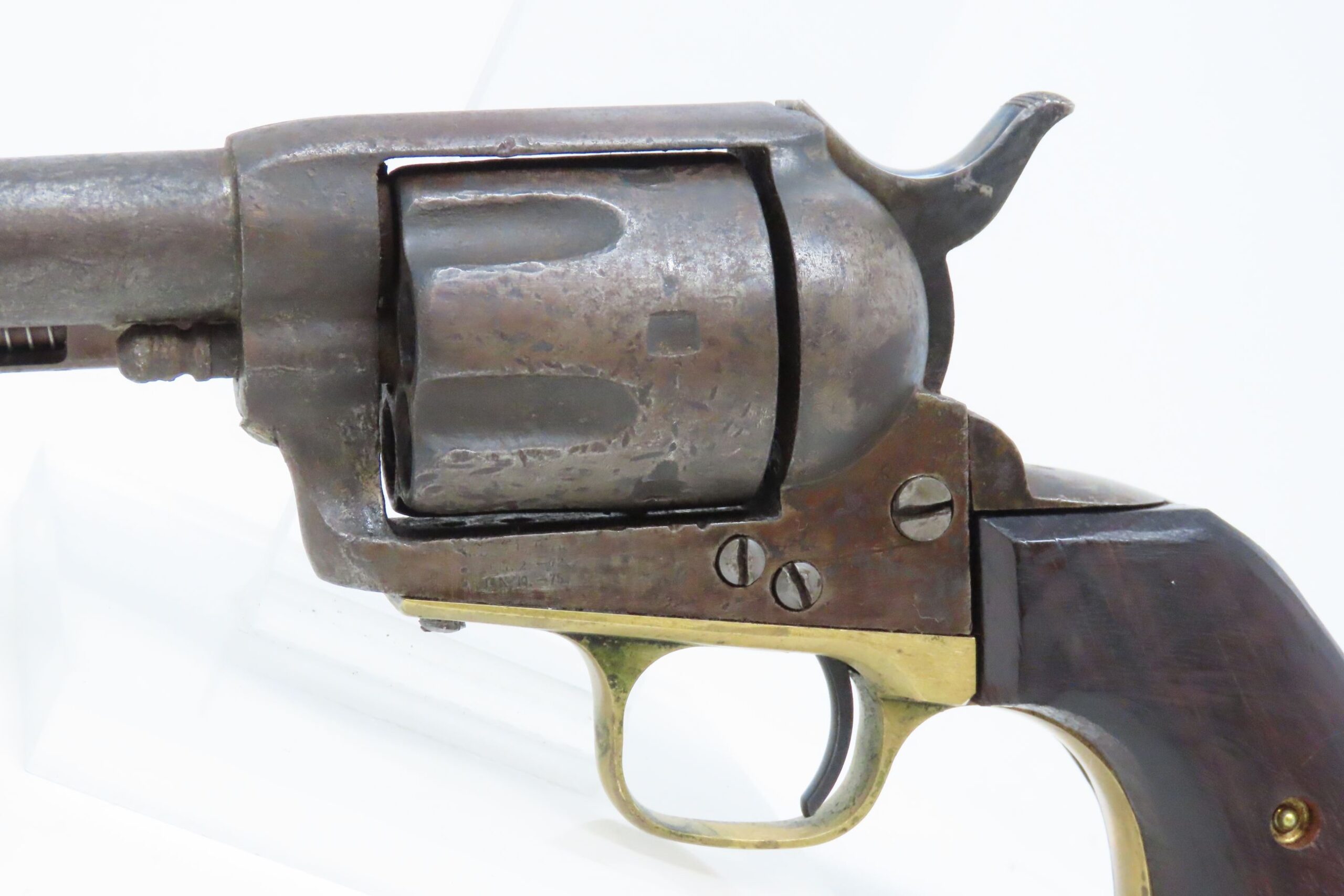 Black Powder Frame Colt Single Action Army Revolver 12.7.21 C ...