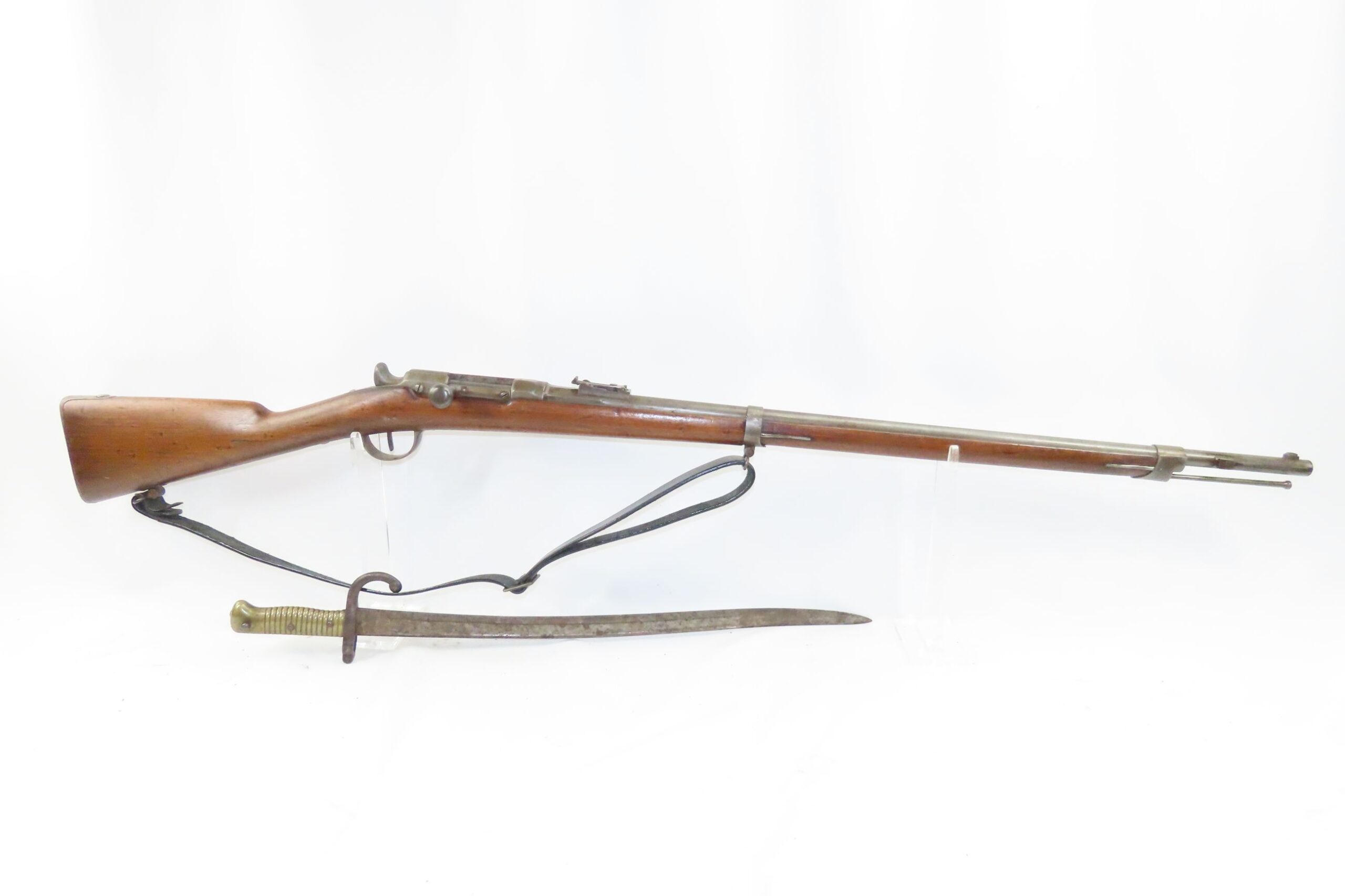 Chassepot Needle Fire Rifle with Bayonet 3.25.22 C&RAntique002 ...