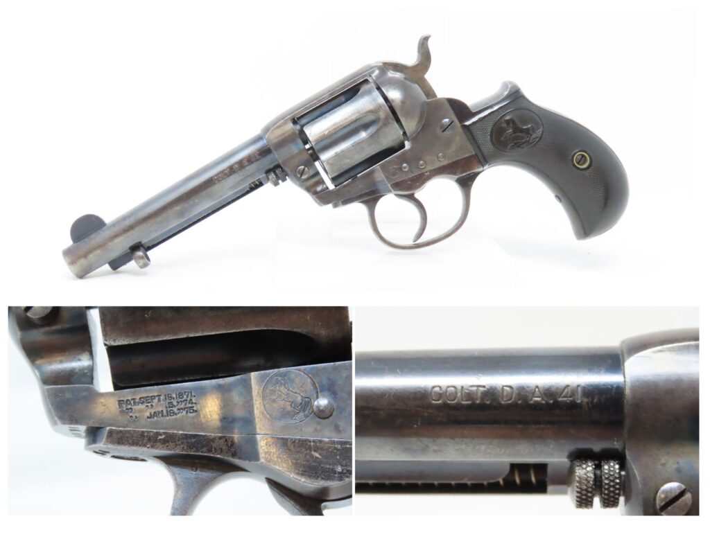 Colt Model 1877 LIghtning Revolver 2.3.21 C&RAntique001 | Ancestry Guns
