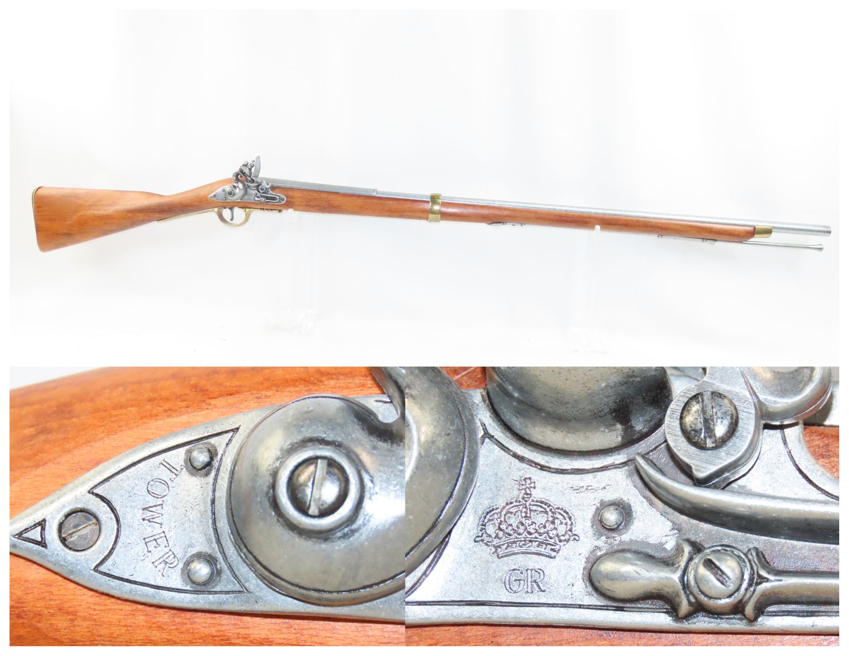 Denix Non Firing Replica Flintock Musket 4.7.22 C&RAntique001 ...