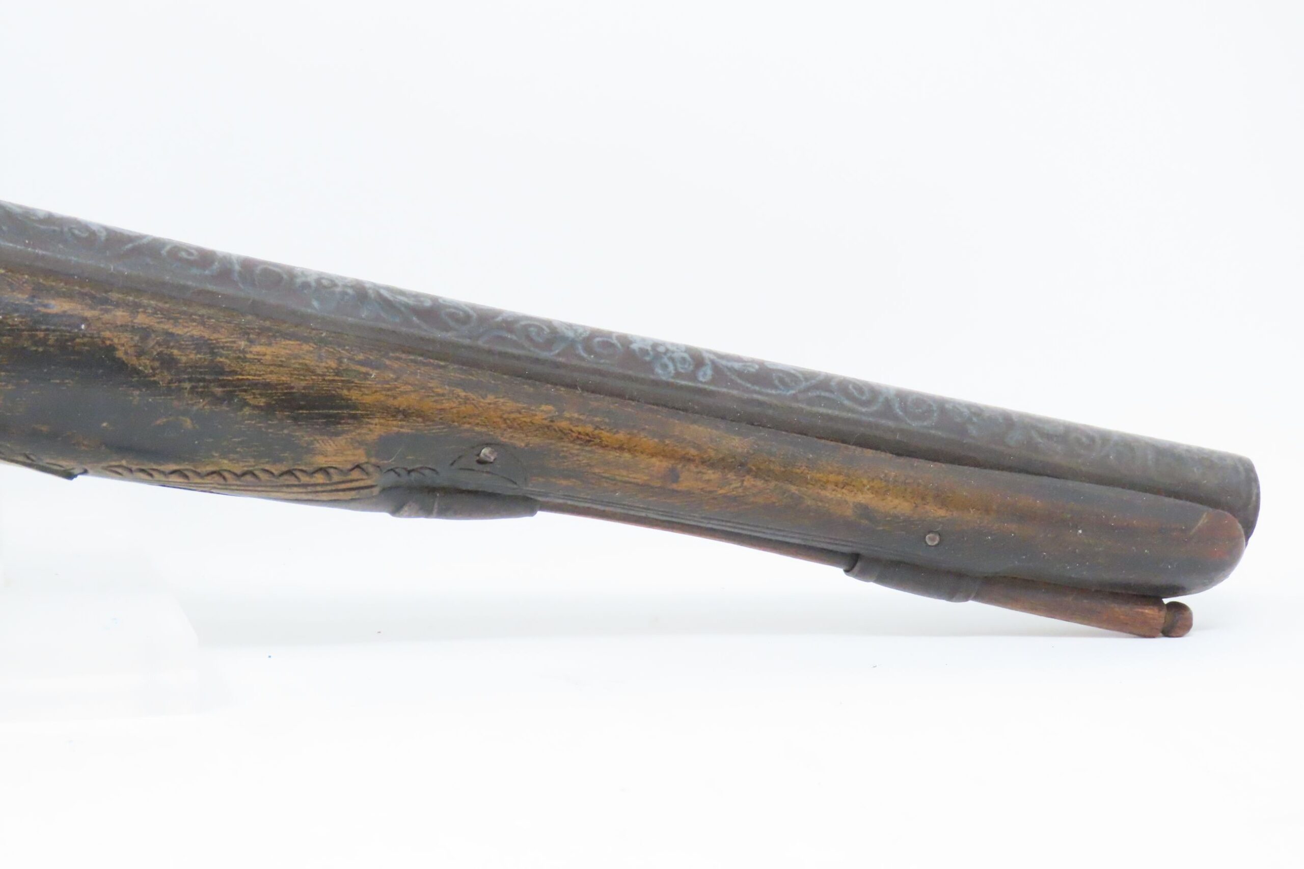 Embellished Middle Eastern Flintlock Pistol 3.29.22 C&RAntique005 ...