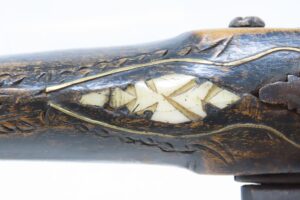Embellished Middle Eastern Flintlock Pistol 3.29.22 C&RAntique013 ...