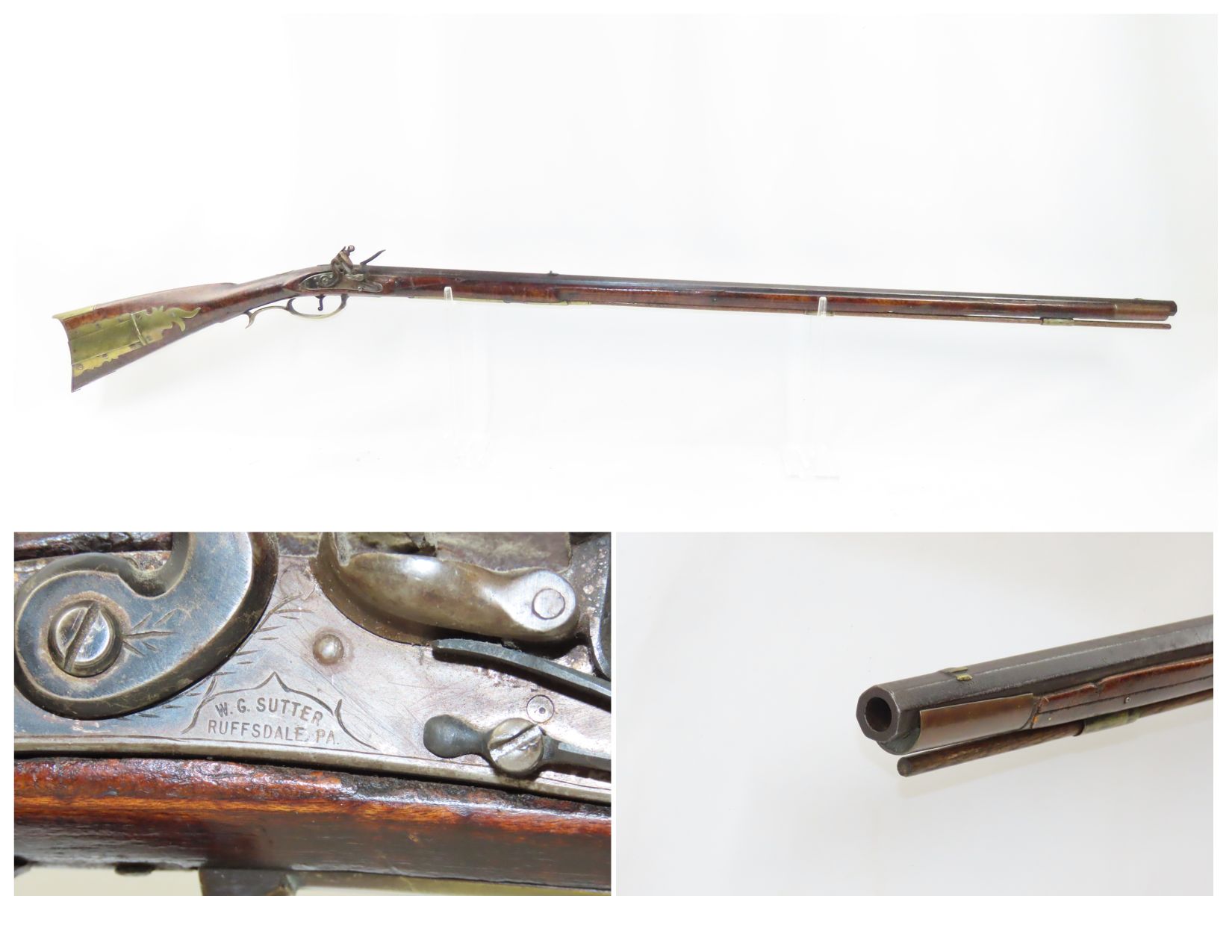 John Derr American Long Rifle 3.15.22 C&RAntique001 | Ancestry Guns