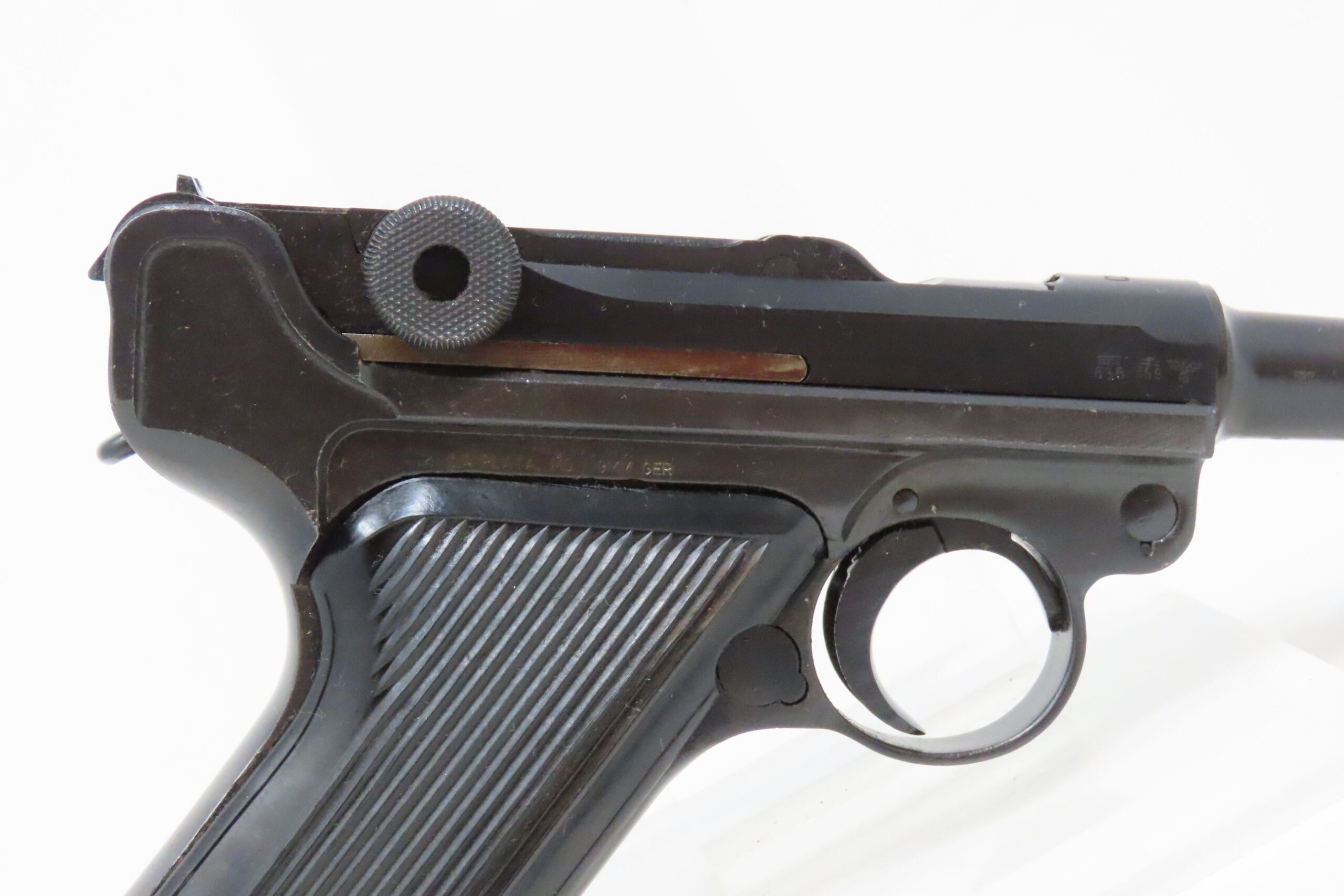 Mauser 42 Code 1940 Date Luger Semi Automatic Pistol 1.21.22 C&RAntique023 | Ancestry Guns