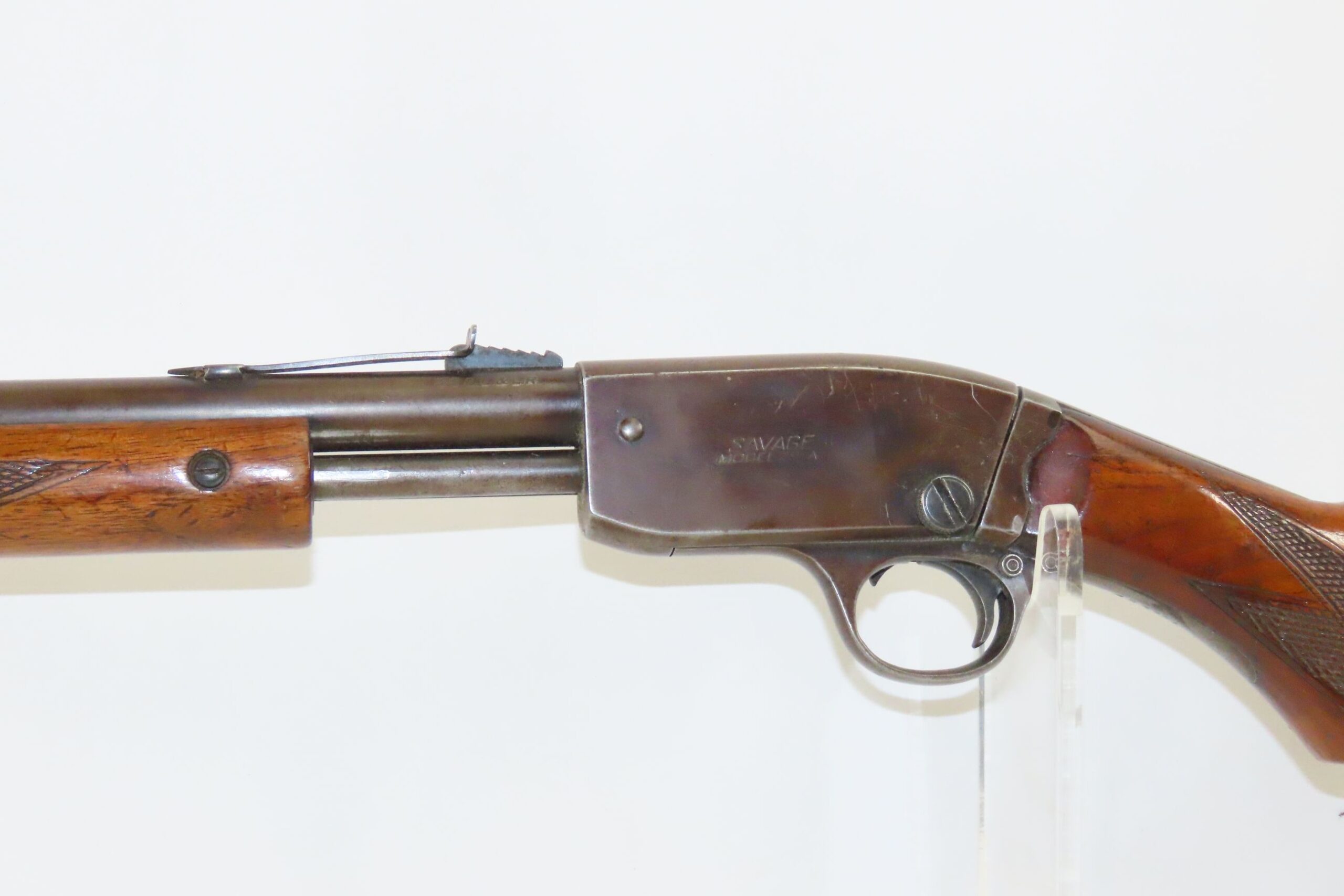 Savage Pump Action Rifle 4.5.22 C&RAntique004 | Ancestry Guns