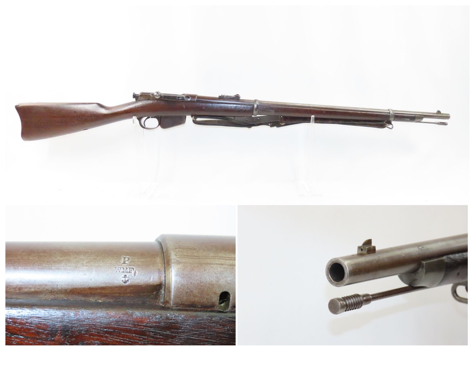 Scarce U.S. Navy Remington Lee Model 1879 Model Bolt Action Rifle 3.18. ...