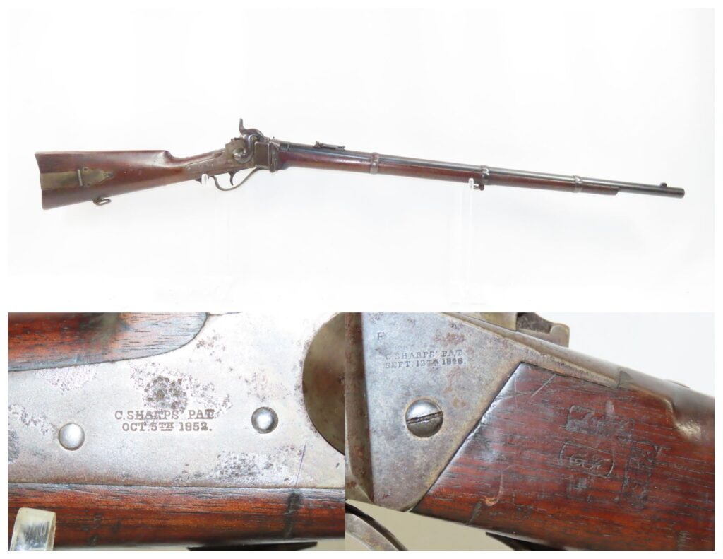 Sharps New Model 1863 metallic Cartridge Conversion Rifle 4.19.22 C ...