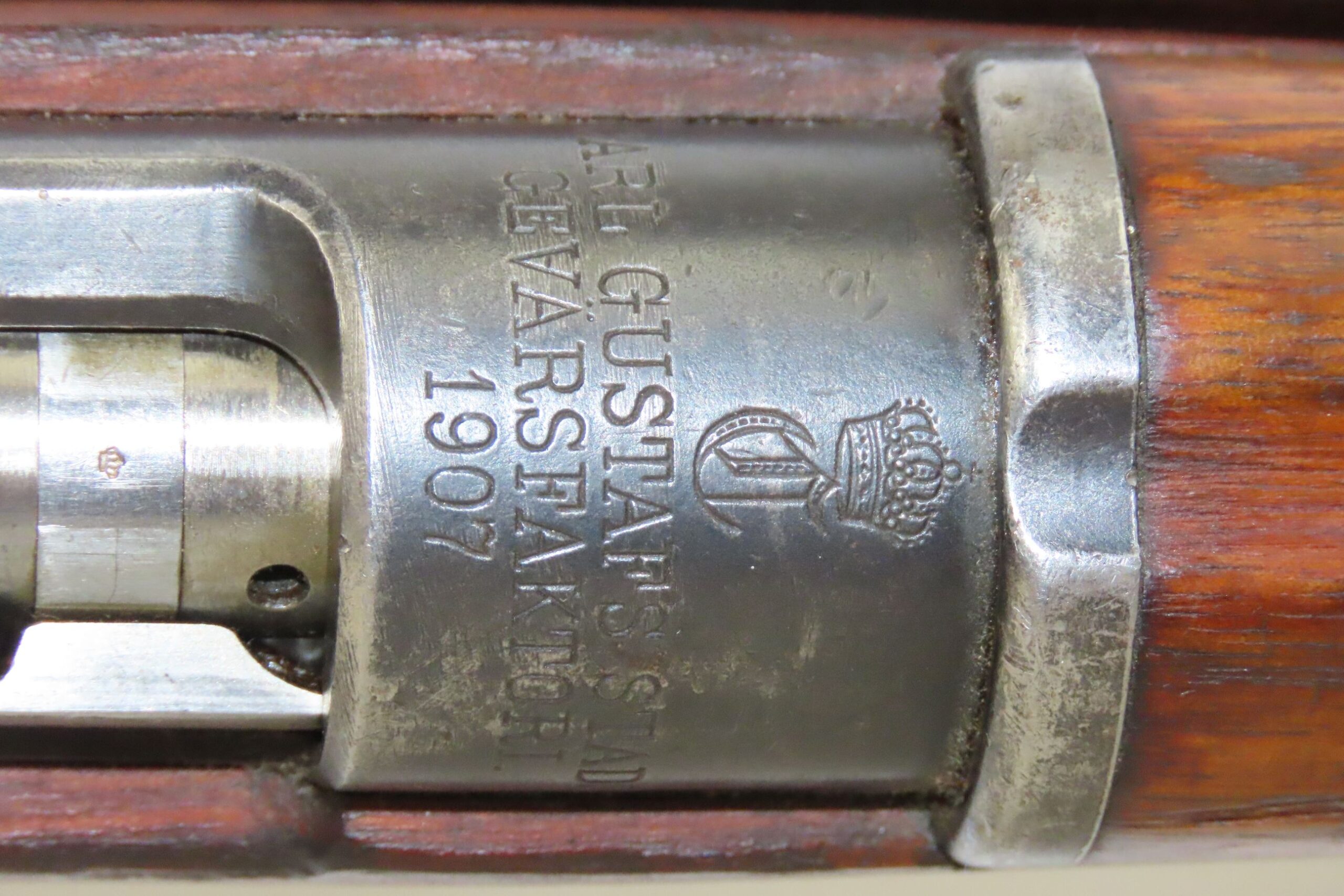 Swedish Carl Gustaf MOdel 1894 Carbine 4.5.22 C&RAntique011 | Ancestry Guns