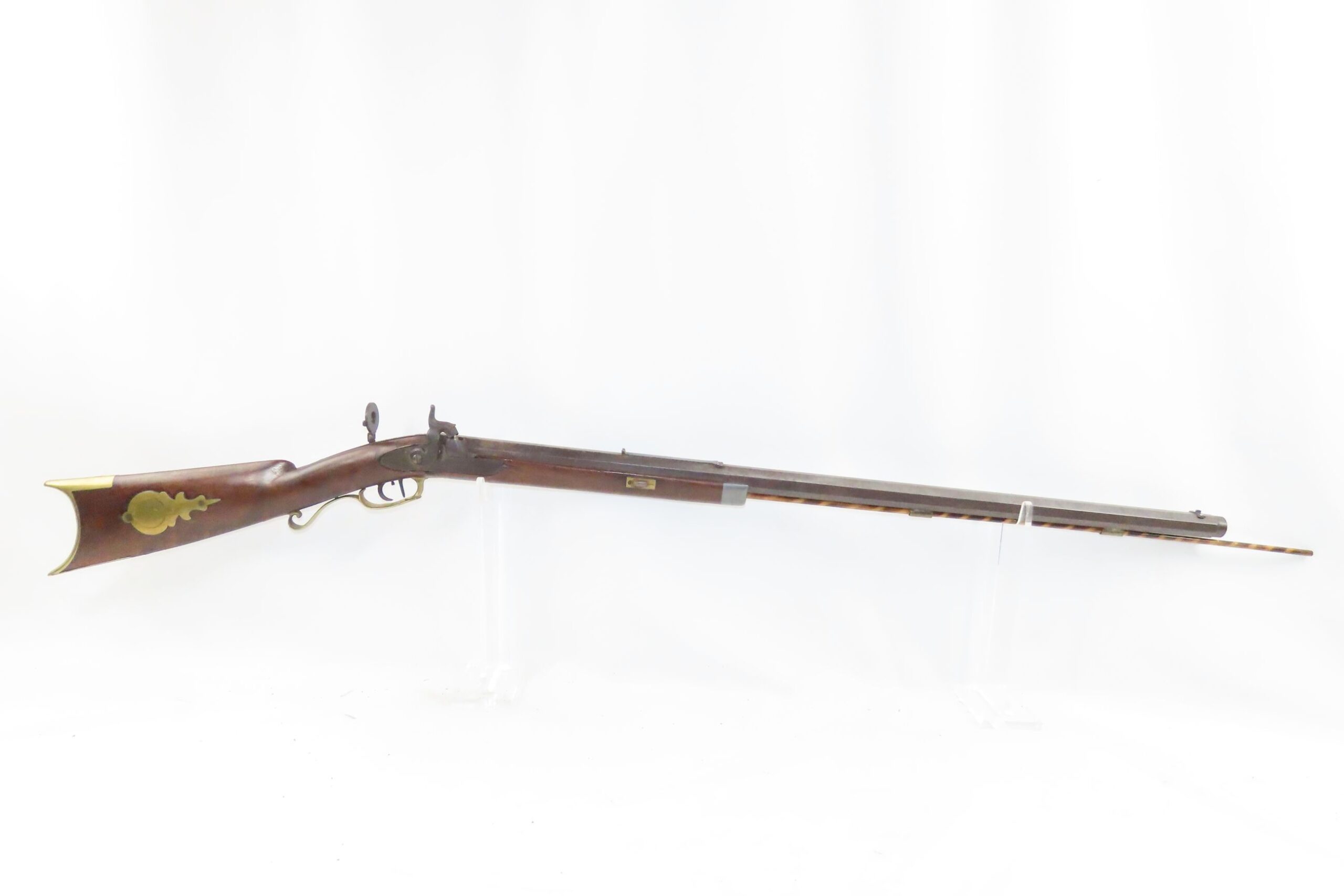 Unmarked Half Stock Muzzle Loading Long Rifle 4.7.22 C&RAntique002 ...