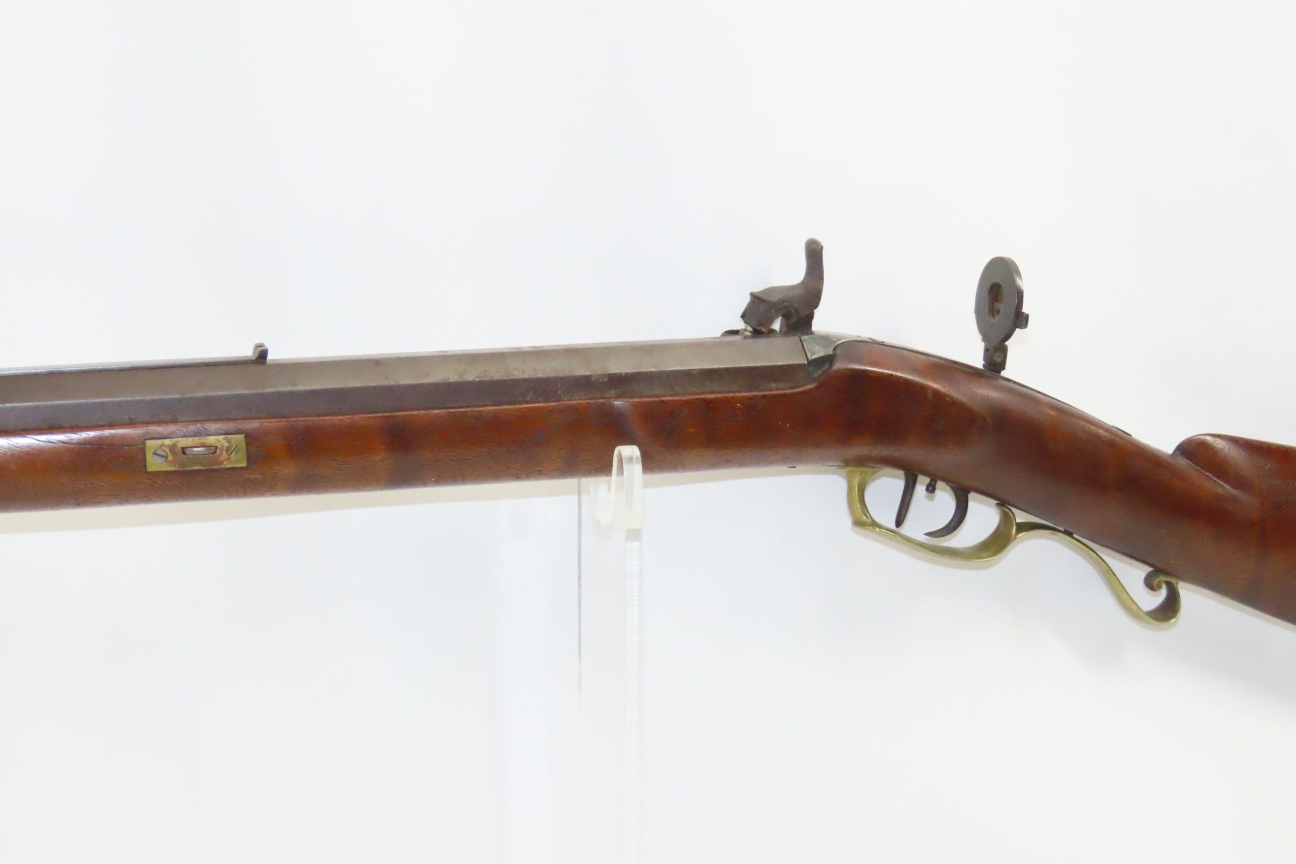 Unmarked Half Stock Muzzle Loading Long Rifle 4.7.22 C&RAntique015 ...