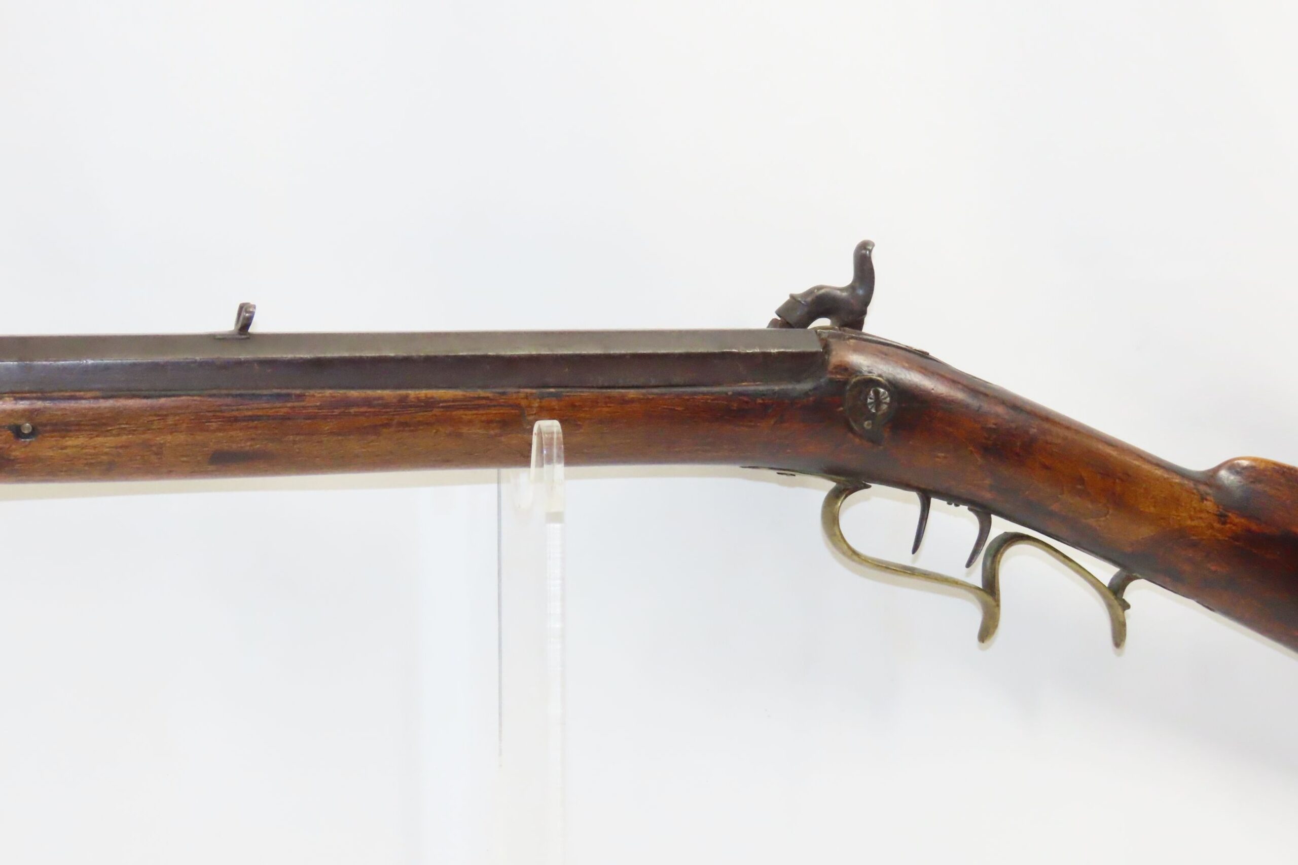 American Back Action Percussion half Stock Rifle 4.11.22 C&RAntique016 ...