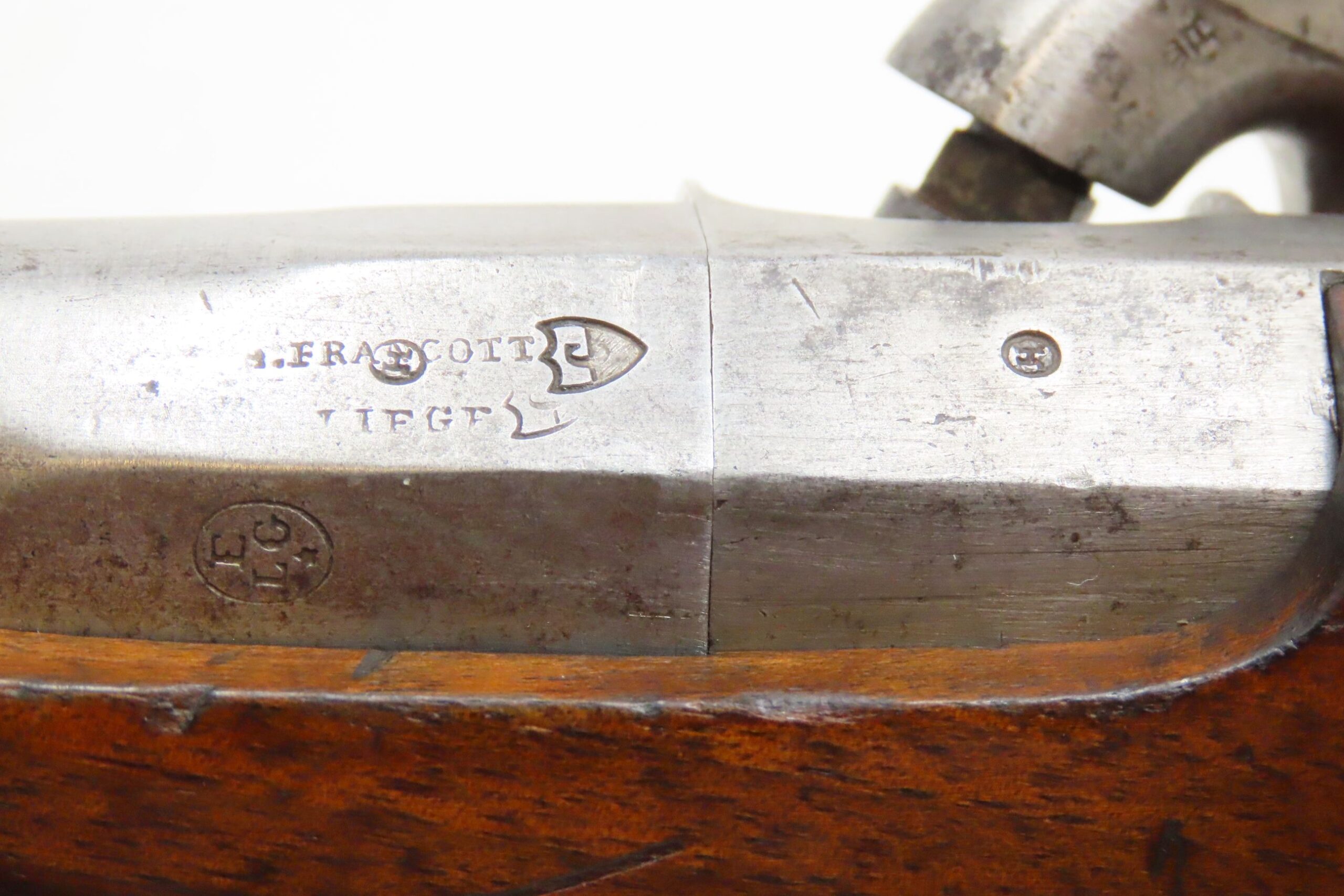 Belgian Francotte Swiss Contract Model 1840 Pistol with Canton Markings ...