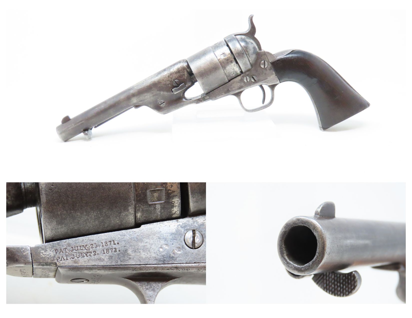 Round 5 Inch Barrel Colt Navy Cartridge Conversion