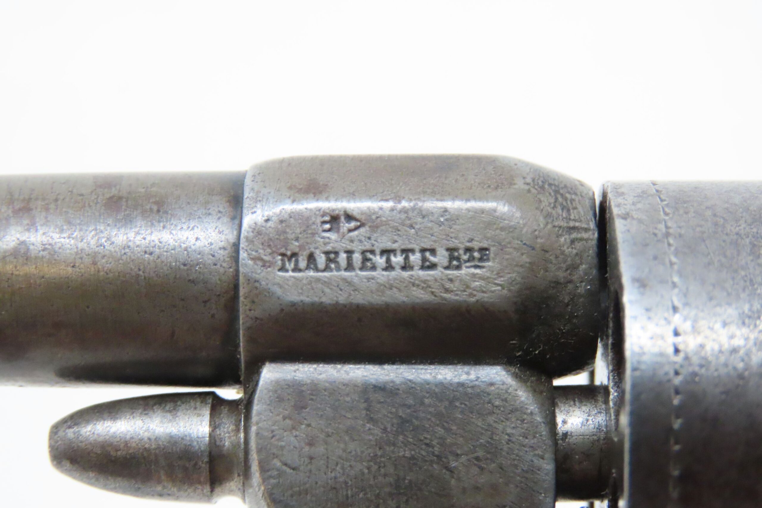 Engraved mariette Revolver 11.17.21 C&RAntique010 | Ancestry Guns