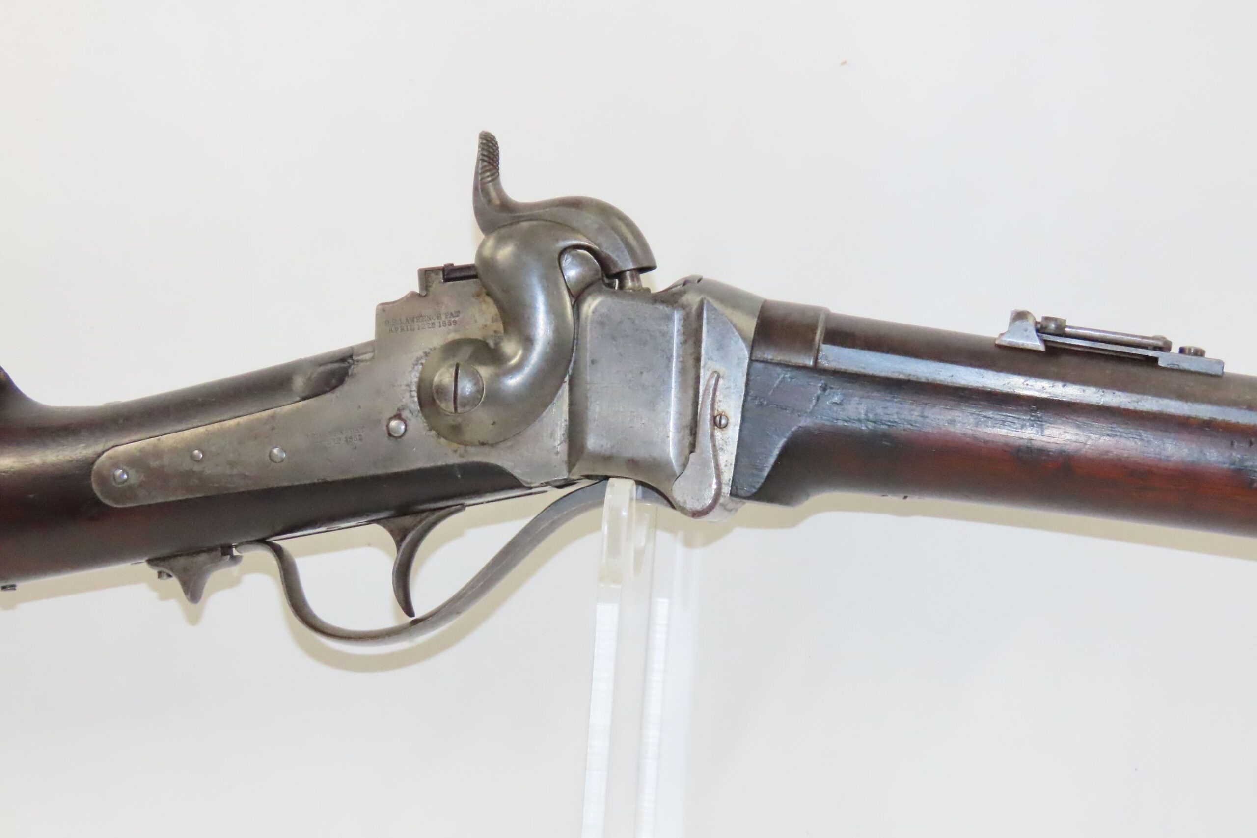 Sharps New Model 1859 Breech Loading Percussion Military Rifle 12.9.21 ...