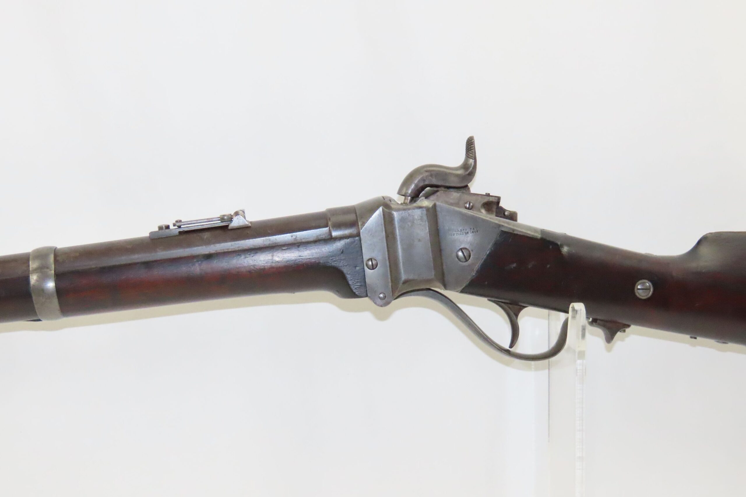 Sharps New Model 1859 Breech Loading Percussion Military Rifle 12.9.21 ...