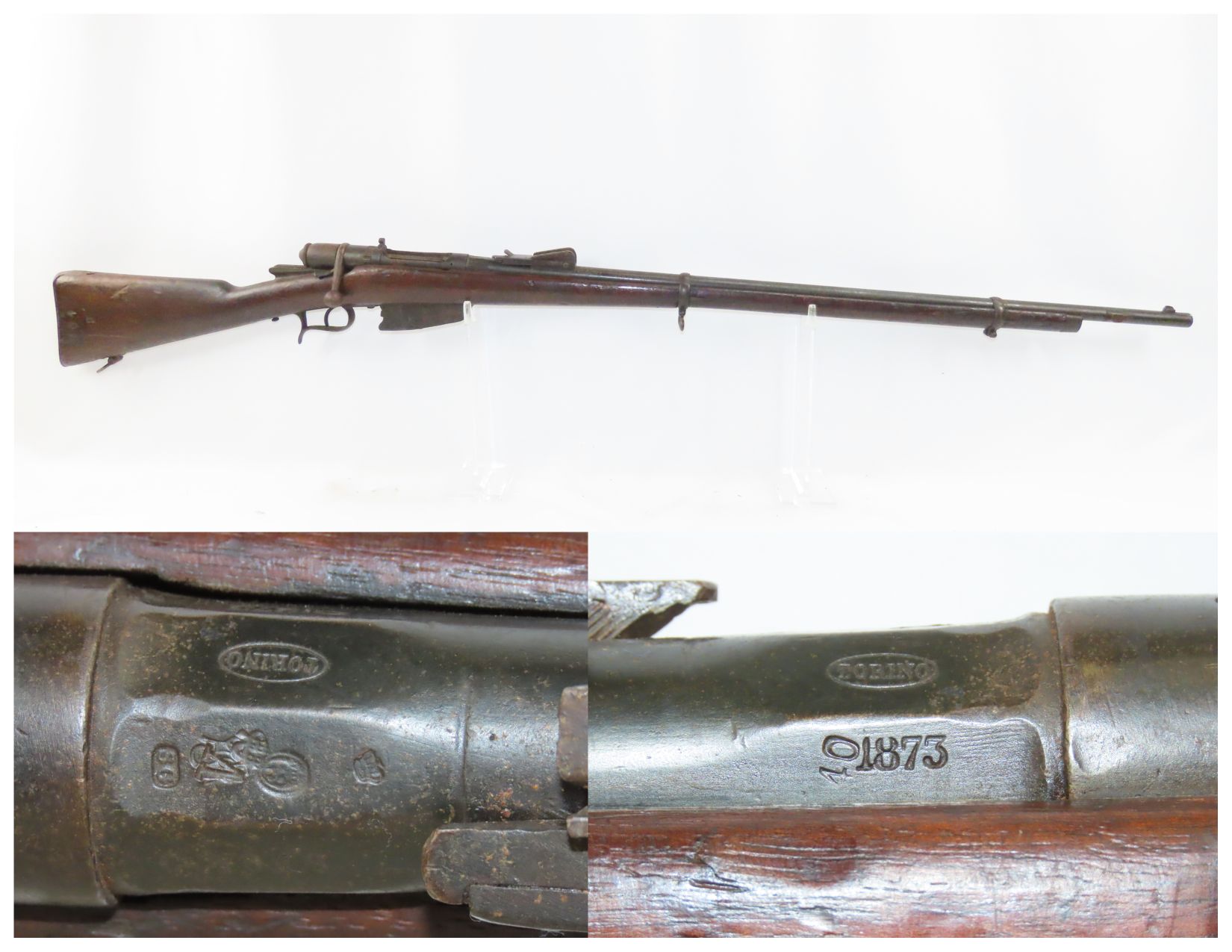 Torino Vetterli RIfle 4.5.22 C&RAntique001 | Ancestry Guns