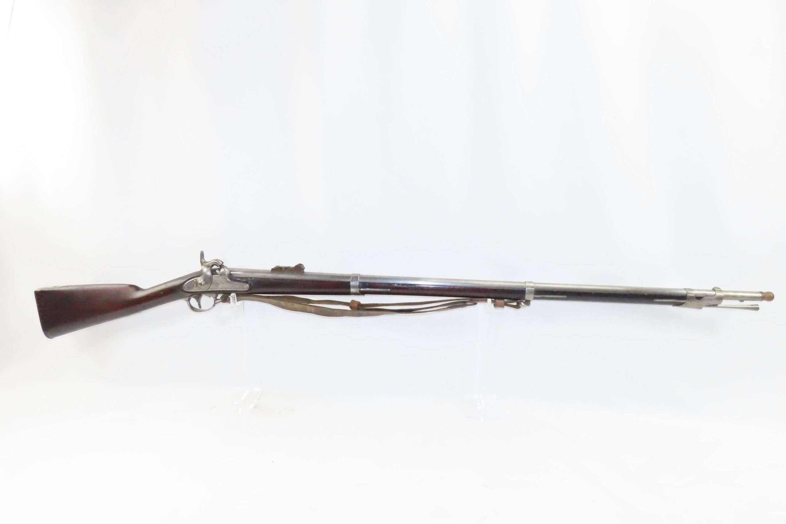 Documented Rifled Springfield Model 1851 Cadet Percussion Musket 12.9. ...