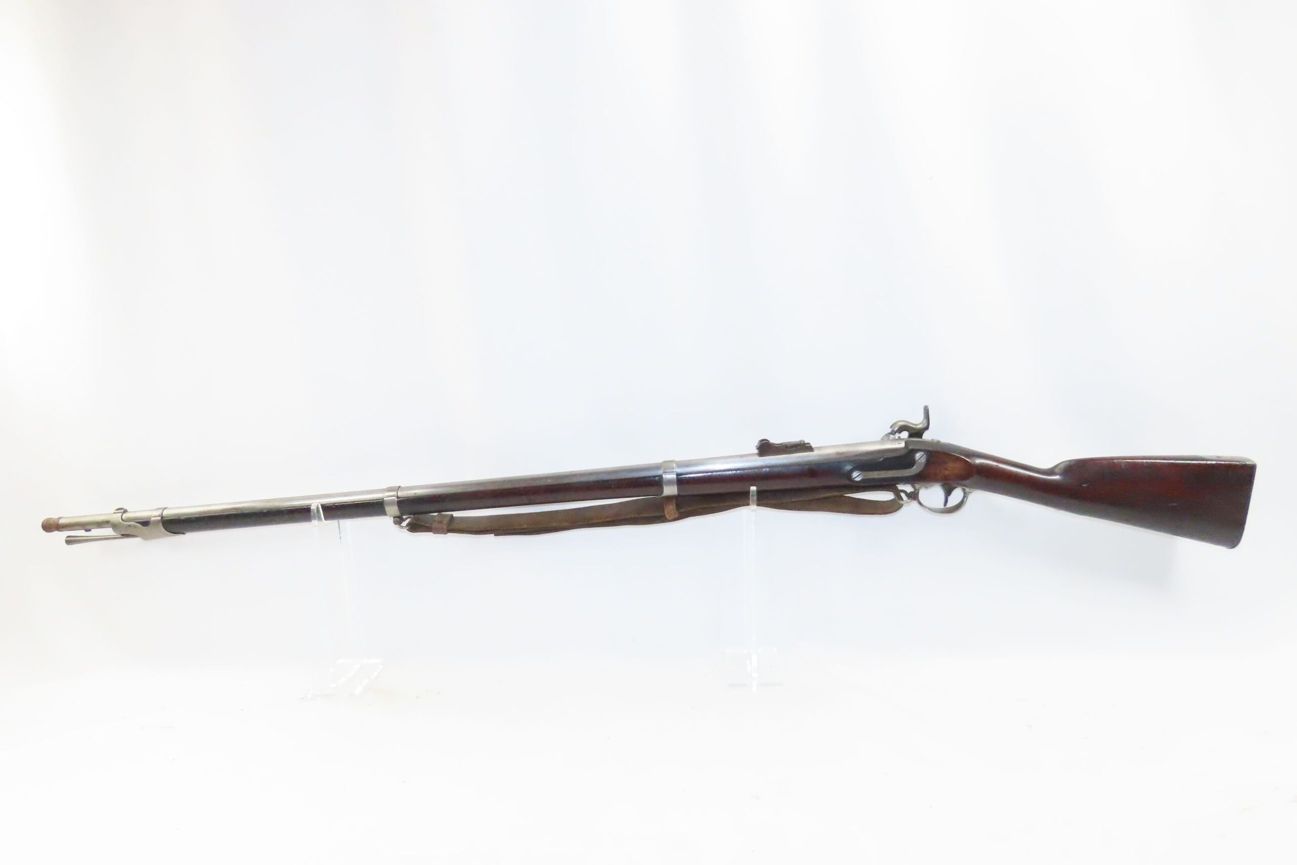 Documented Rifled Springfield Model 1851 Cadet Percussion Musket 12.9. ...
