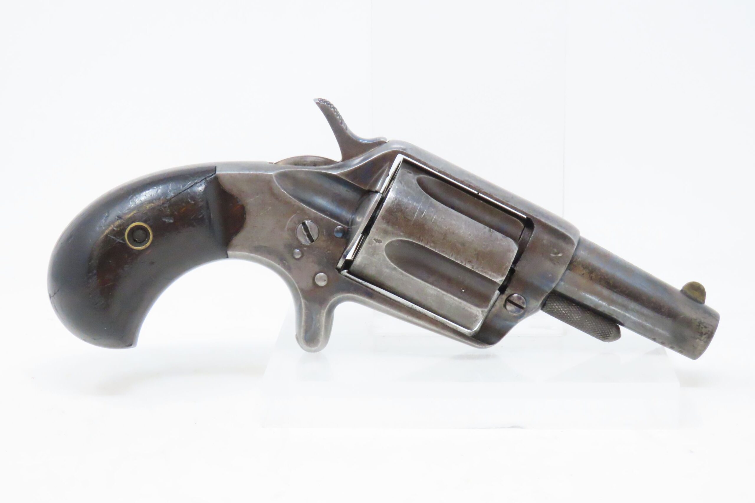 Etched Panel Colt New Line 38 Caliber Revolver 6.03.22 C&RAntique015 ...