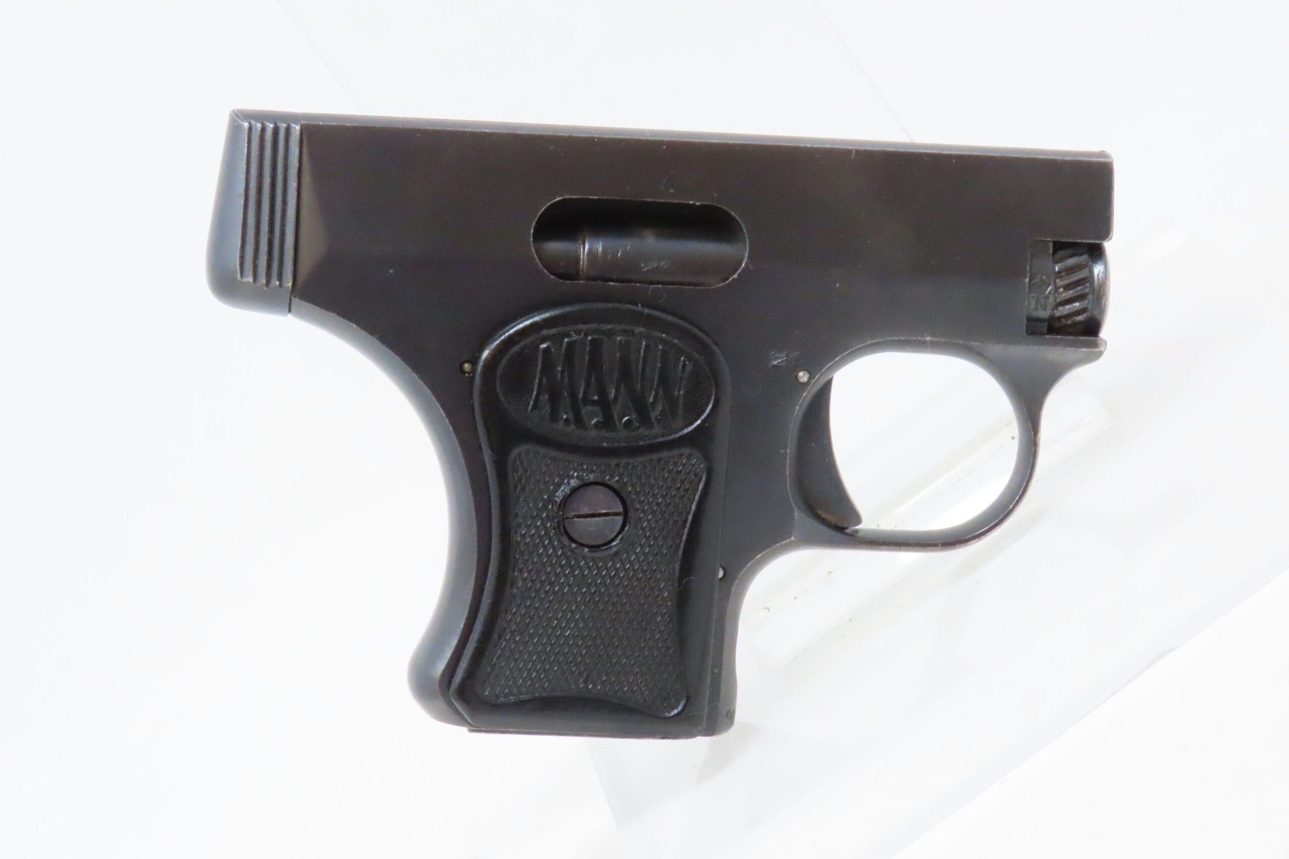 Fritz Mann Model 1921 POcket Pistol 4.25.22 C&RAntique015 | Ancestry Guns