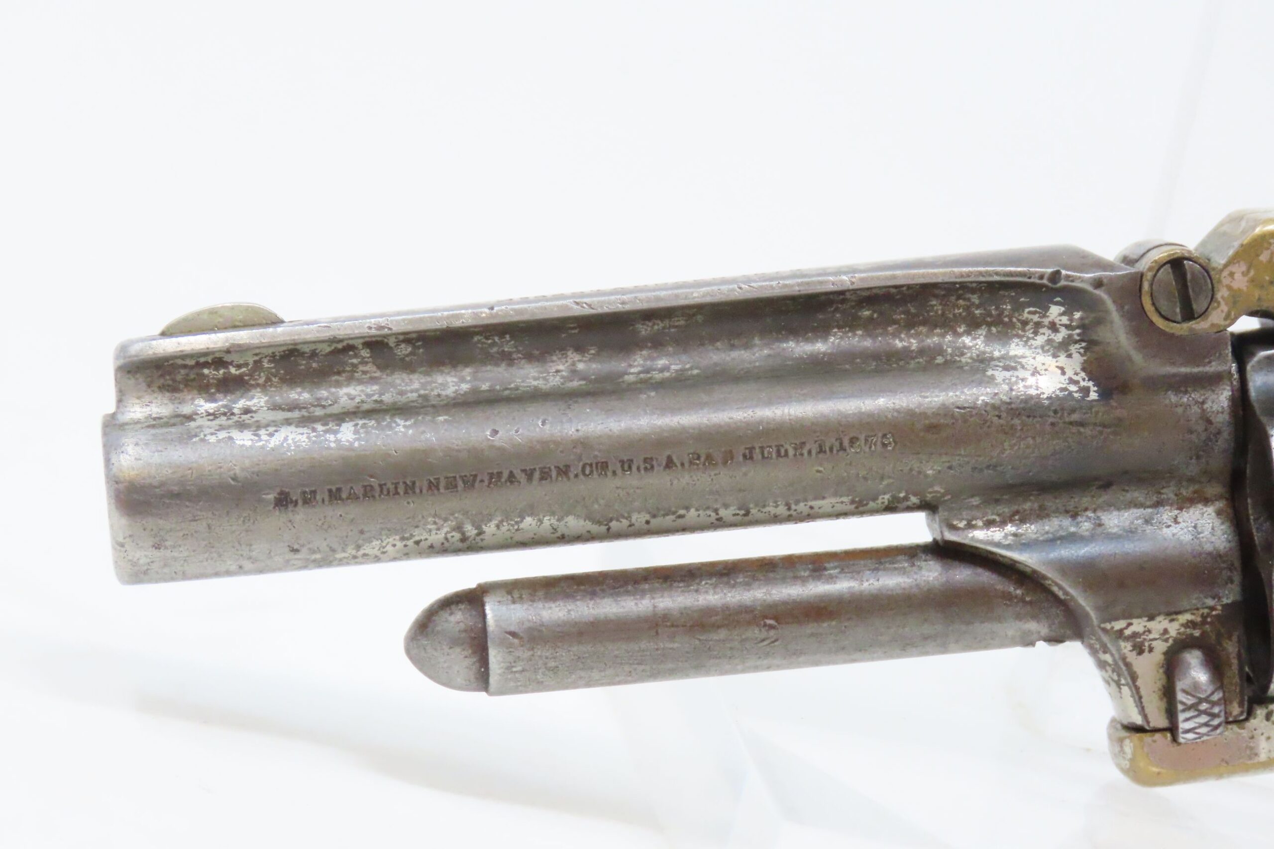 Marlin No. 32 Standard 1875 Revolver 6.03.22 C&RAntique005 | Ancestry Guns