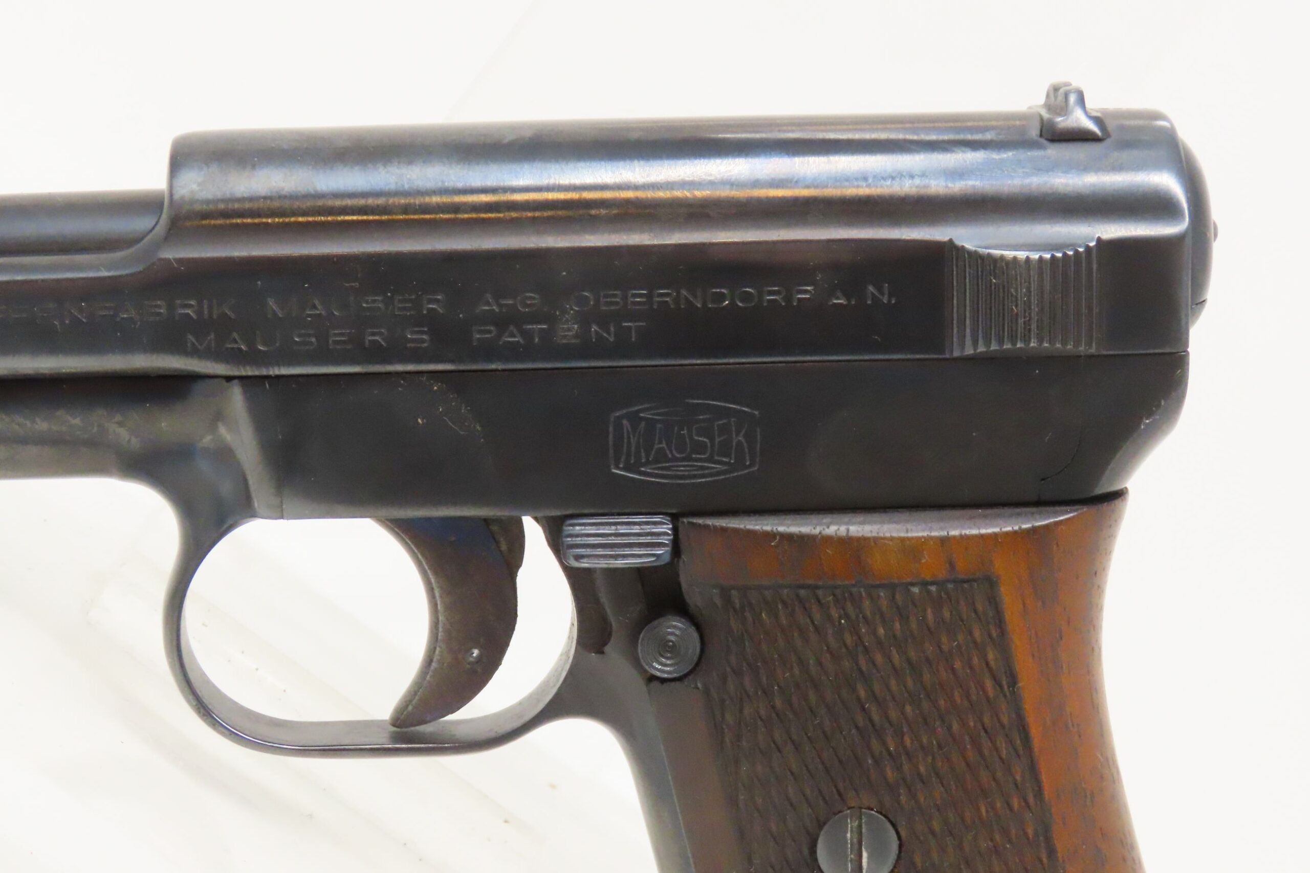 Mauser Model 1914 Pistol with Holster 4.15.22 C&RAntique006 | Ancestry Guns