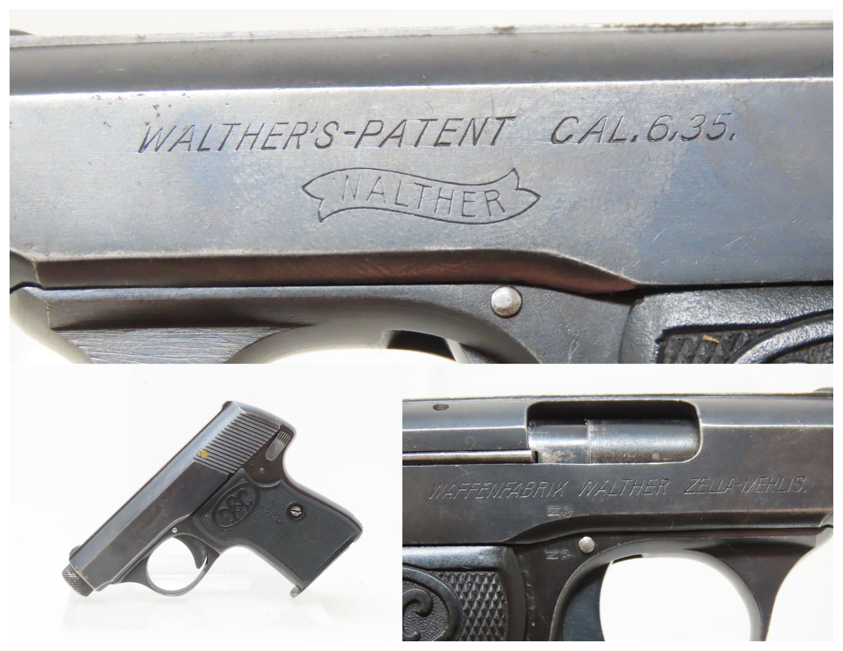 Walther Model 5 Pocket pistol 6.10 C&RAntique001 | Ancestry Guns