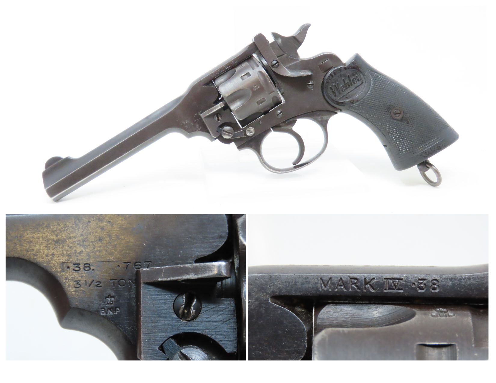 Webley MK. IV Revolver 12.8.21 C&RAntique001 | Ancestry Guns