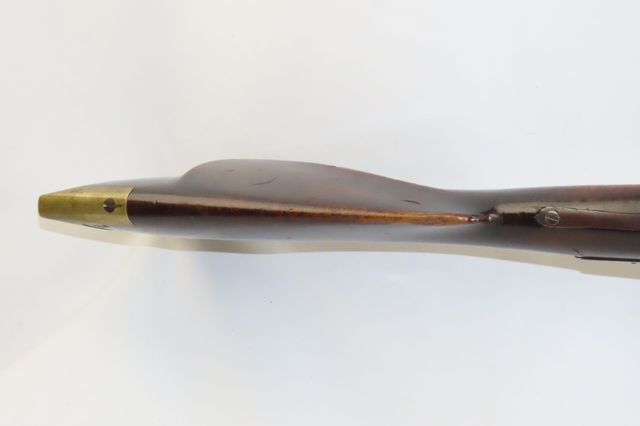 American Half Stock Percussion Rifle with S. hawken St. Louis Marked ...