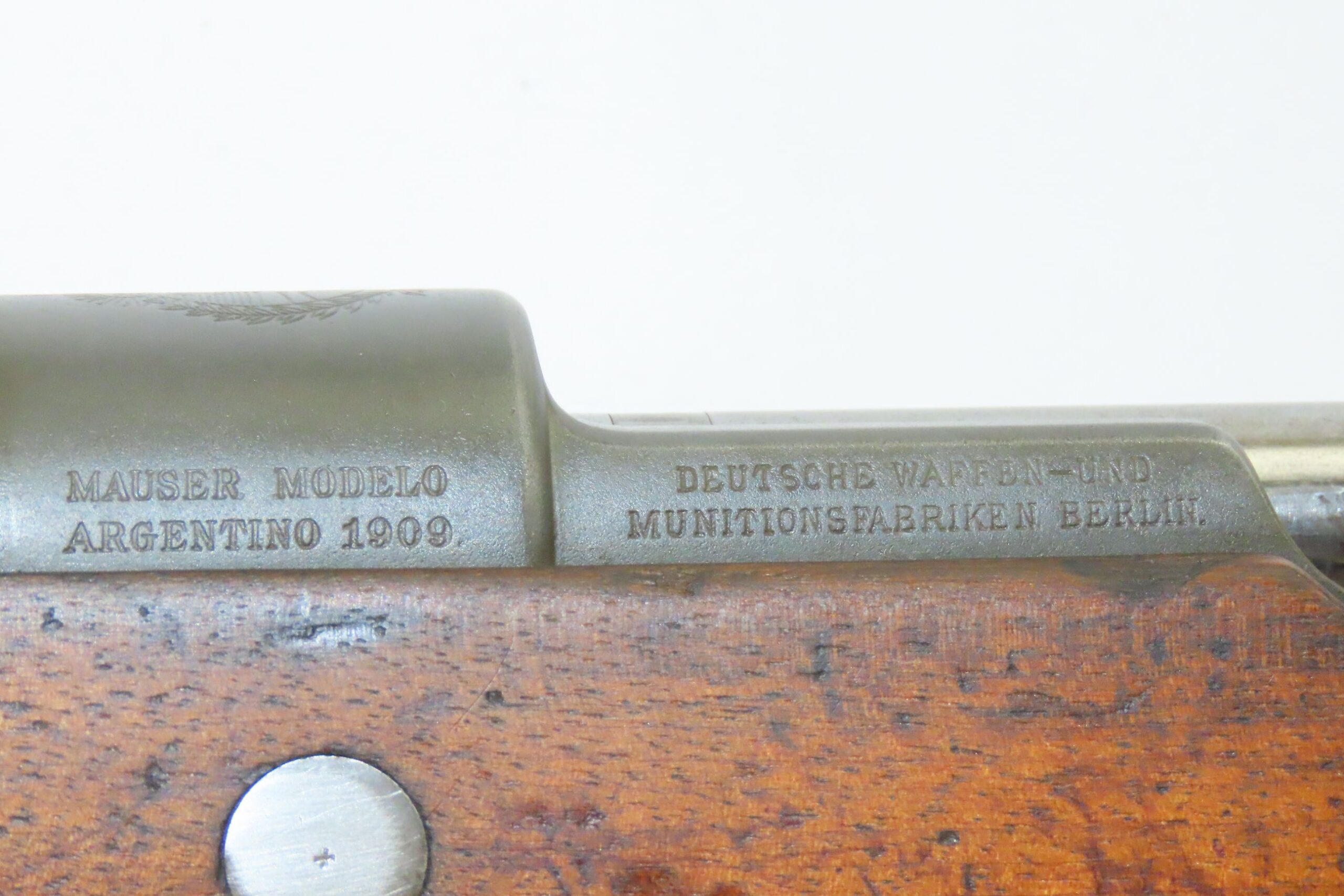 Argentine Contract DWM Model 1909 Mauser Rifle 6.08.22 C&RAntique015 ...