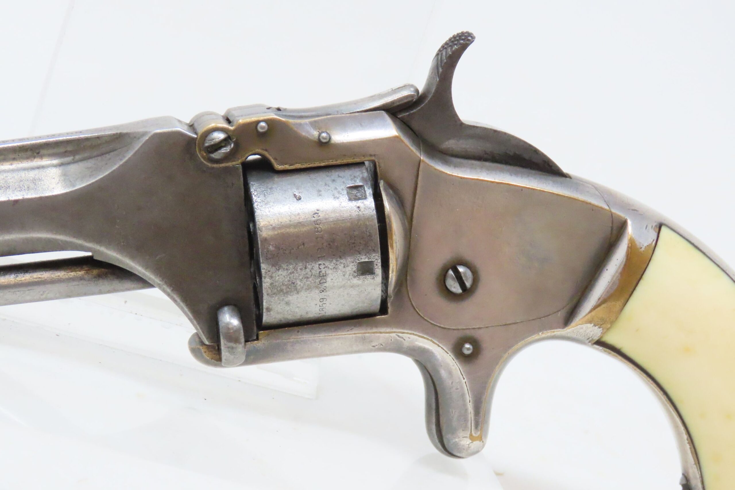 Cased Smith & Wesson Model No. 1 Second Issue Revovler 4.22.22 C ...