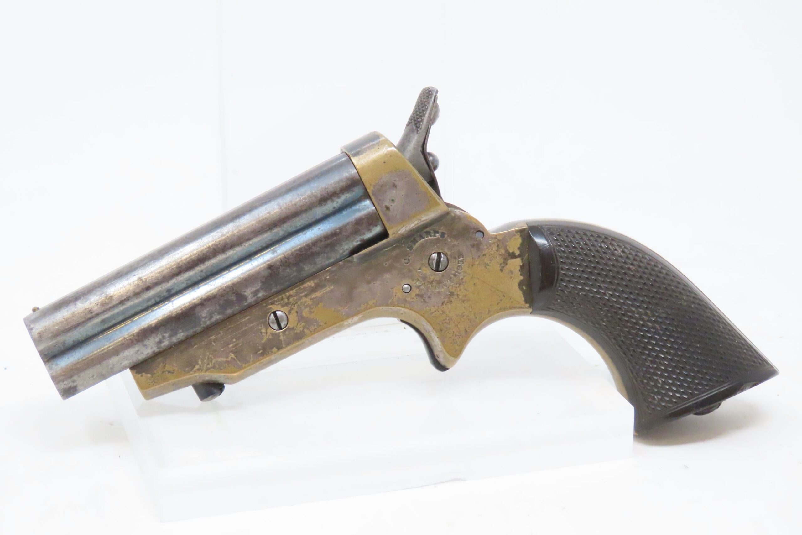 Christian Shaprs & Co. Model 2 Pepperbox Pistol 5.20.22 C&RAntique002 ...