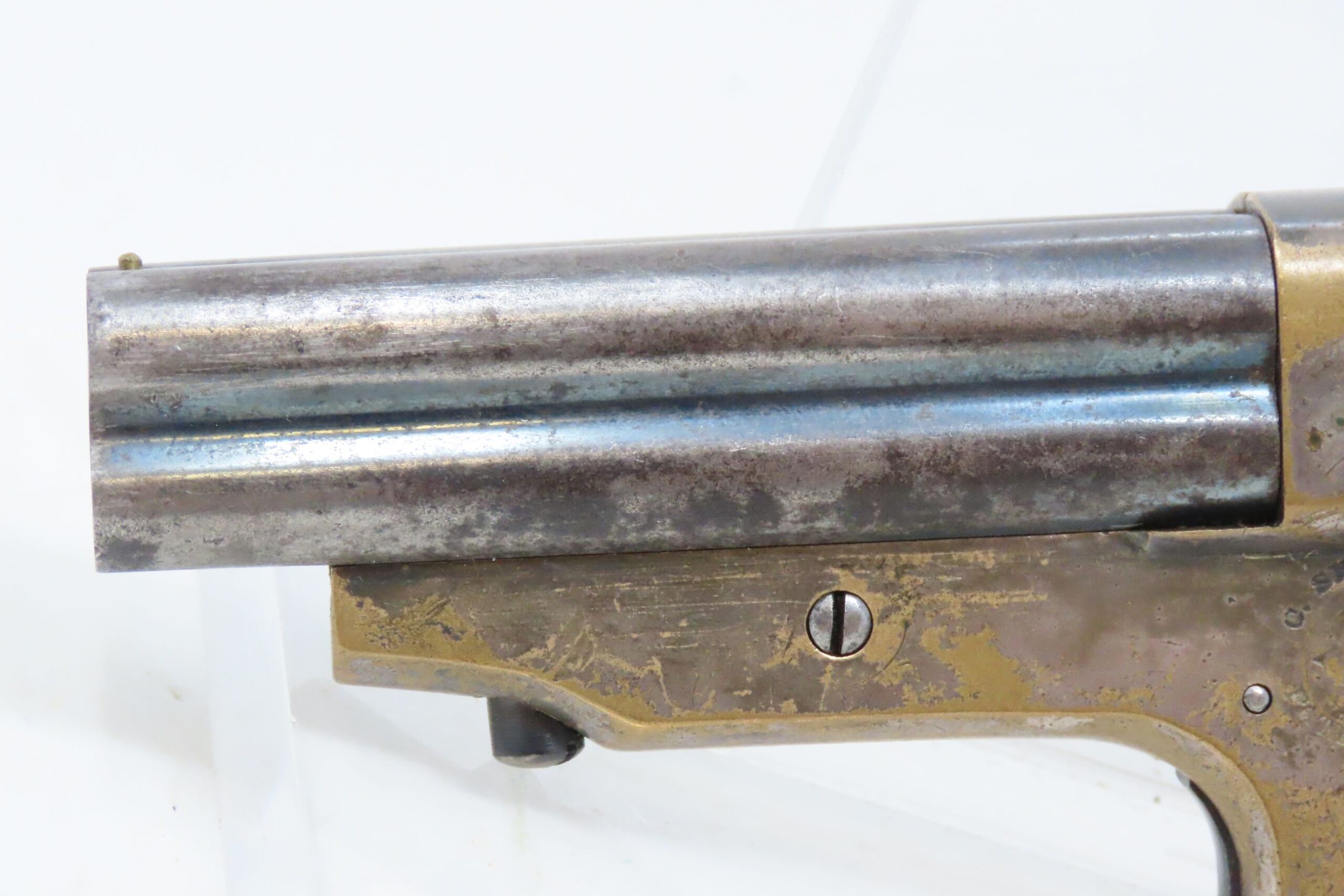 Christian Shaprs & Co. Model 2 Pepperbox Pistol 5.20.22 C&RAntique005 ...